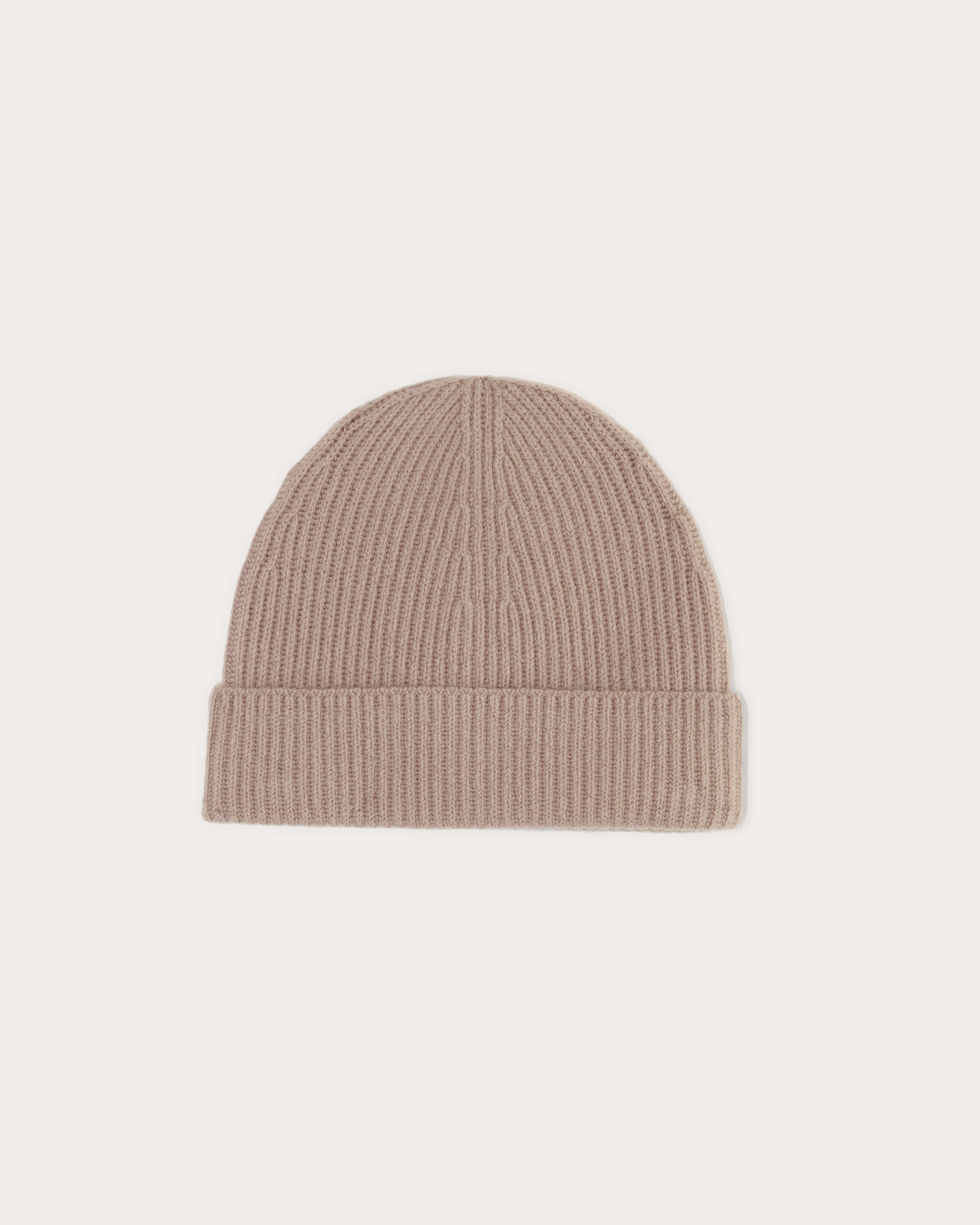 The Cashmere Ribbed Beanie | Dusty Rose – Everlane