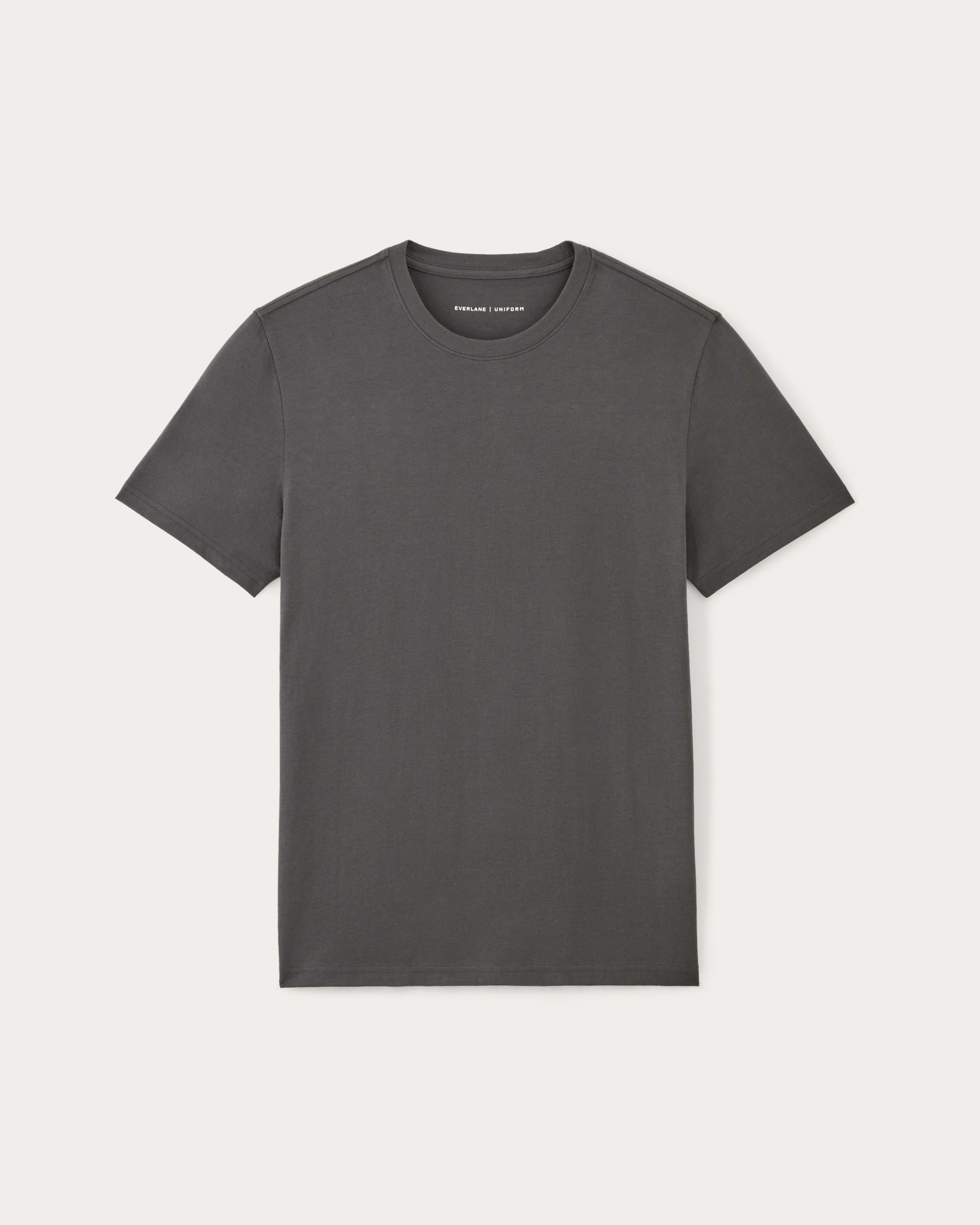 The Essential Organic Crew Graphite – Everlane