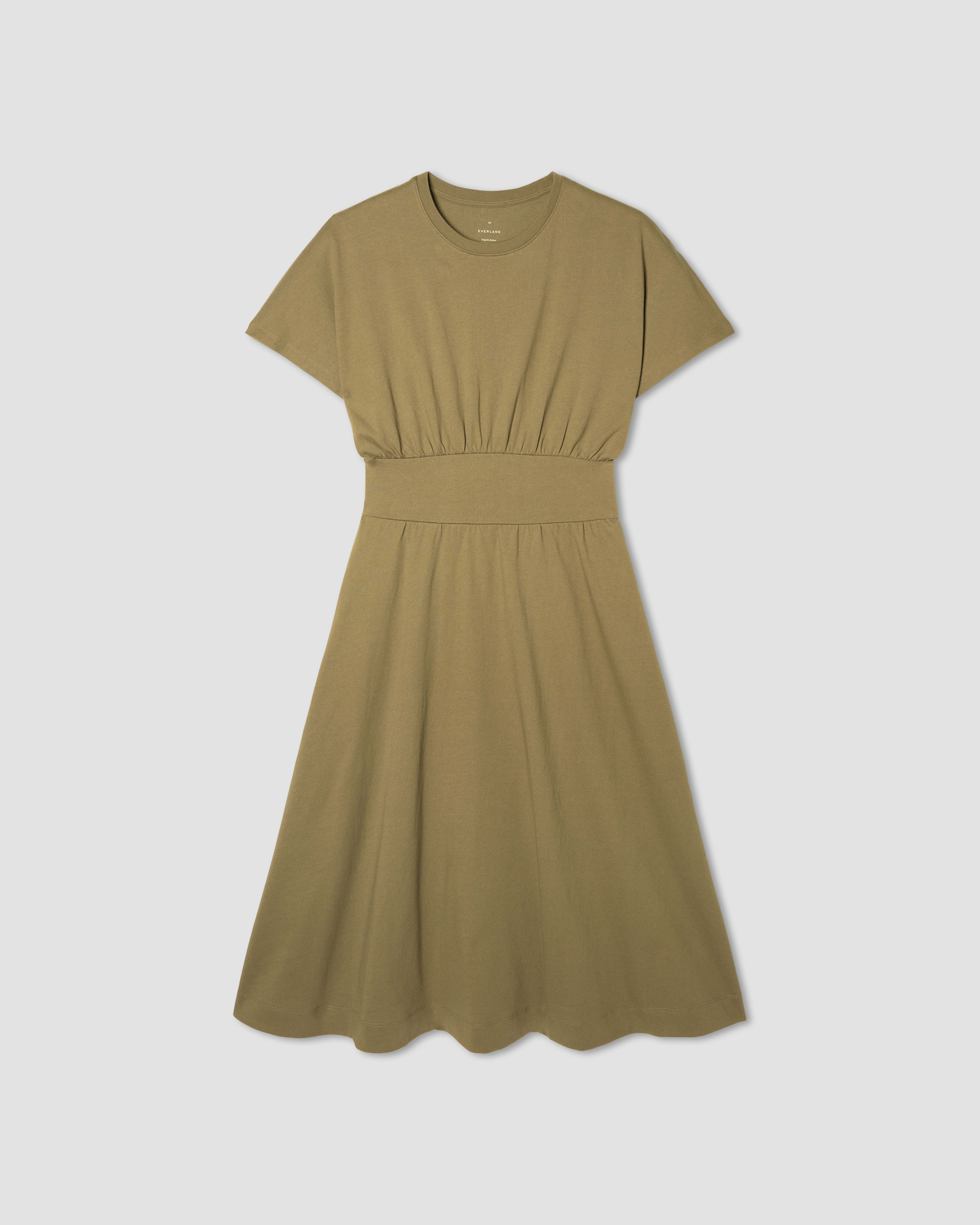 The Organic Cotton Waisted Dress | Kalamata – Everlane