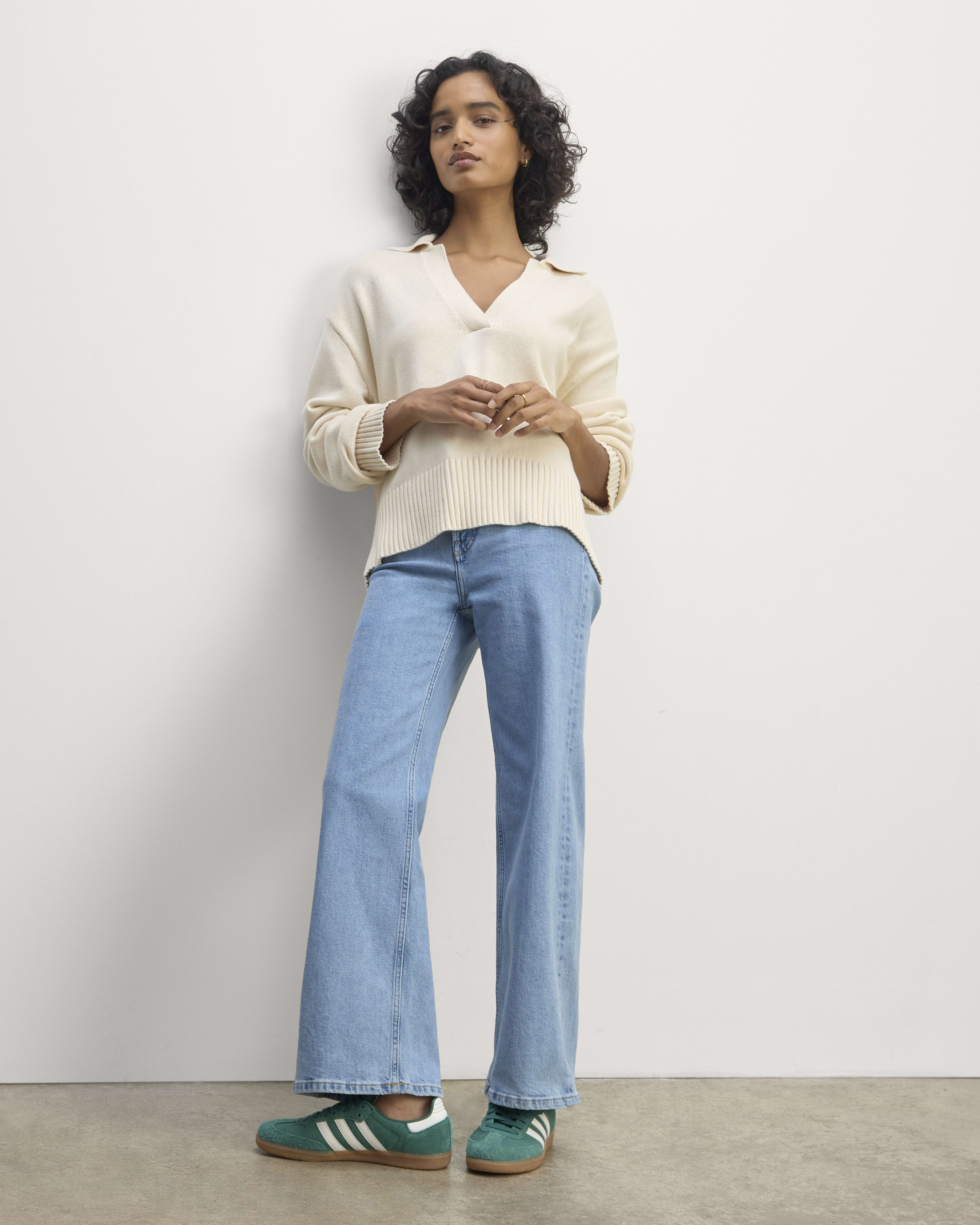 The Boxy Polo in Everyday Cotton | Canvas – Everlane