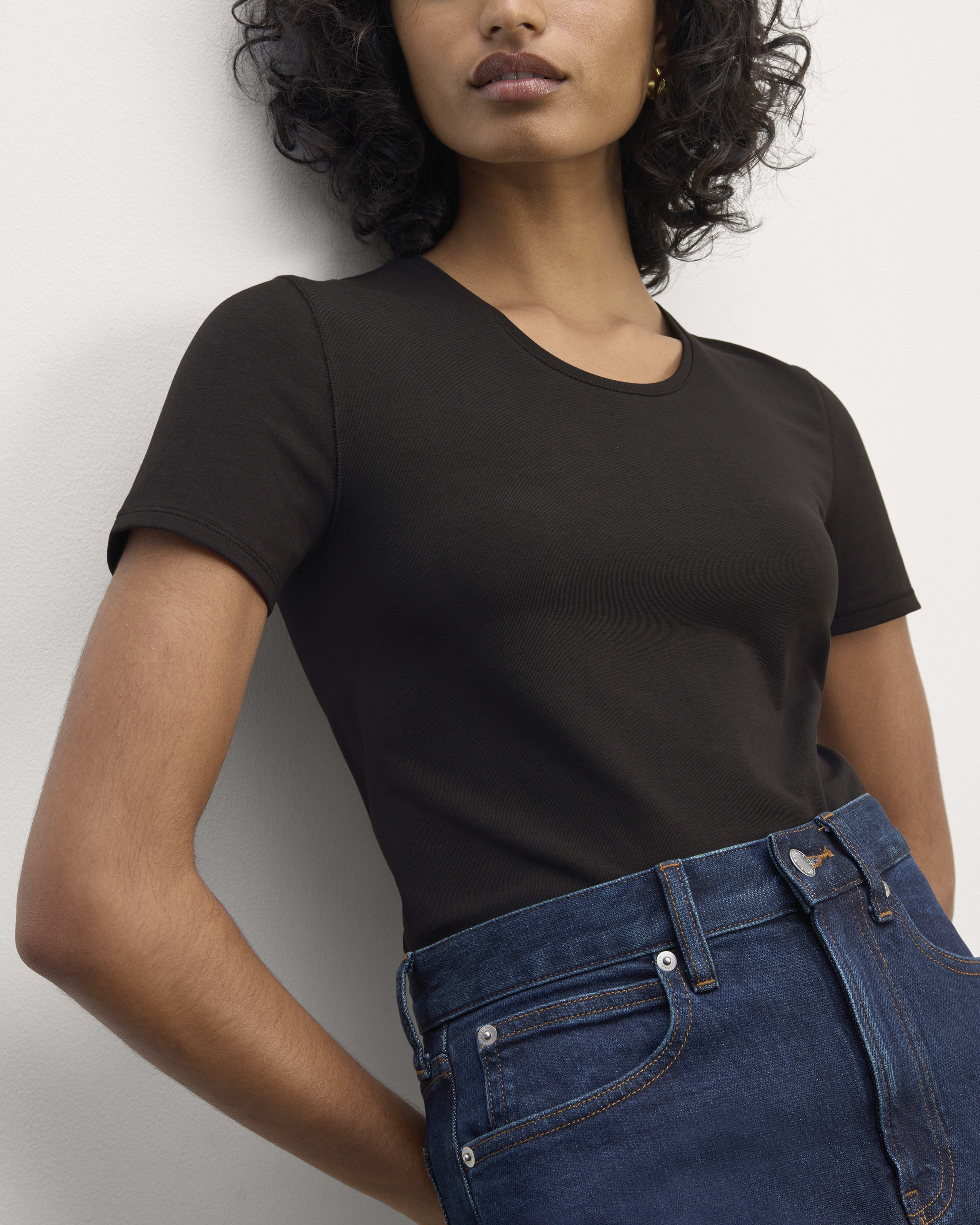 The Form Tee Black – Everlane