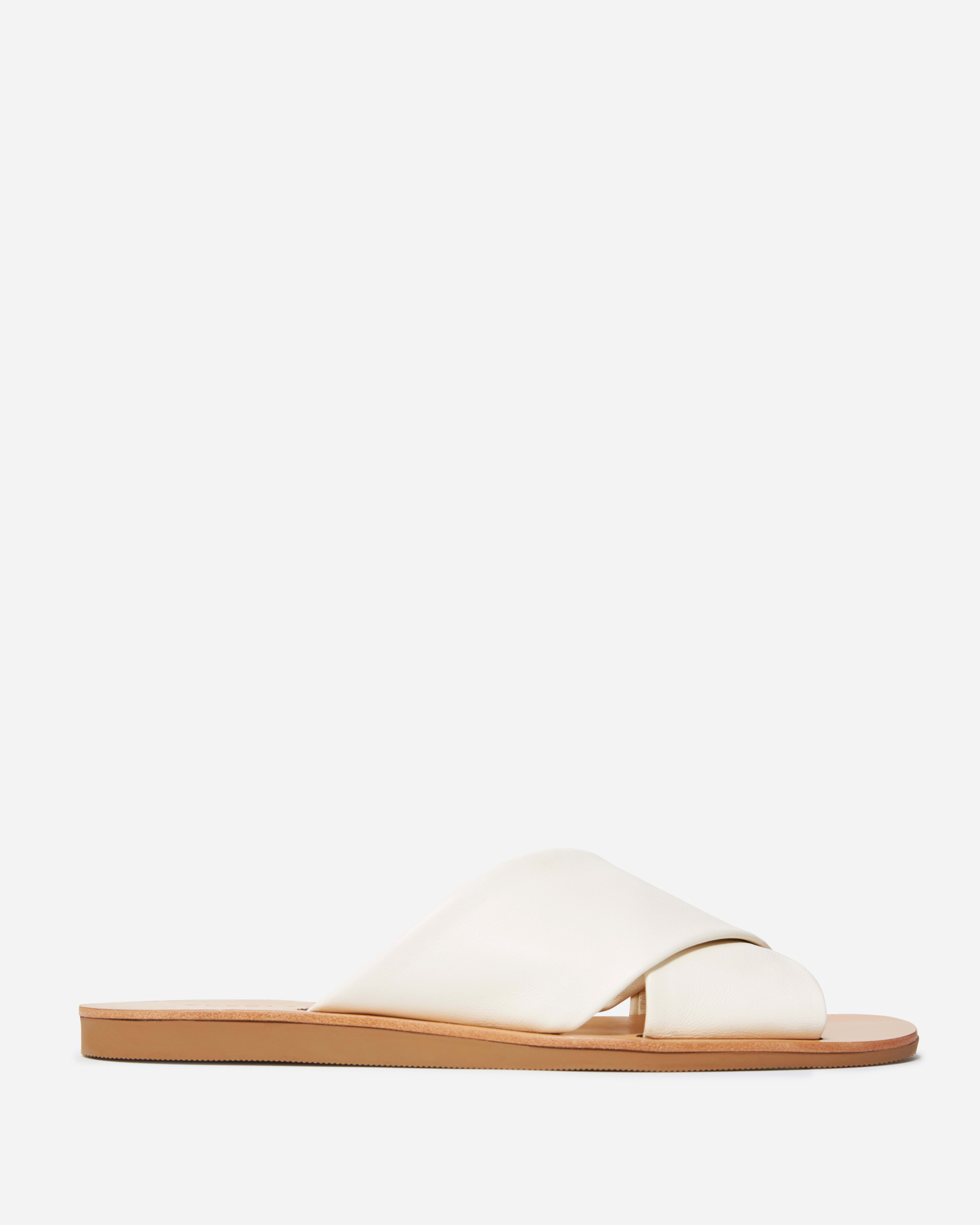 The Day Crossover Sandal Cream – Everlane