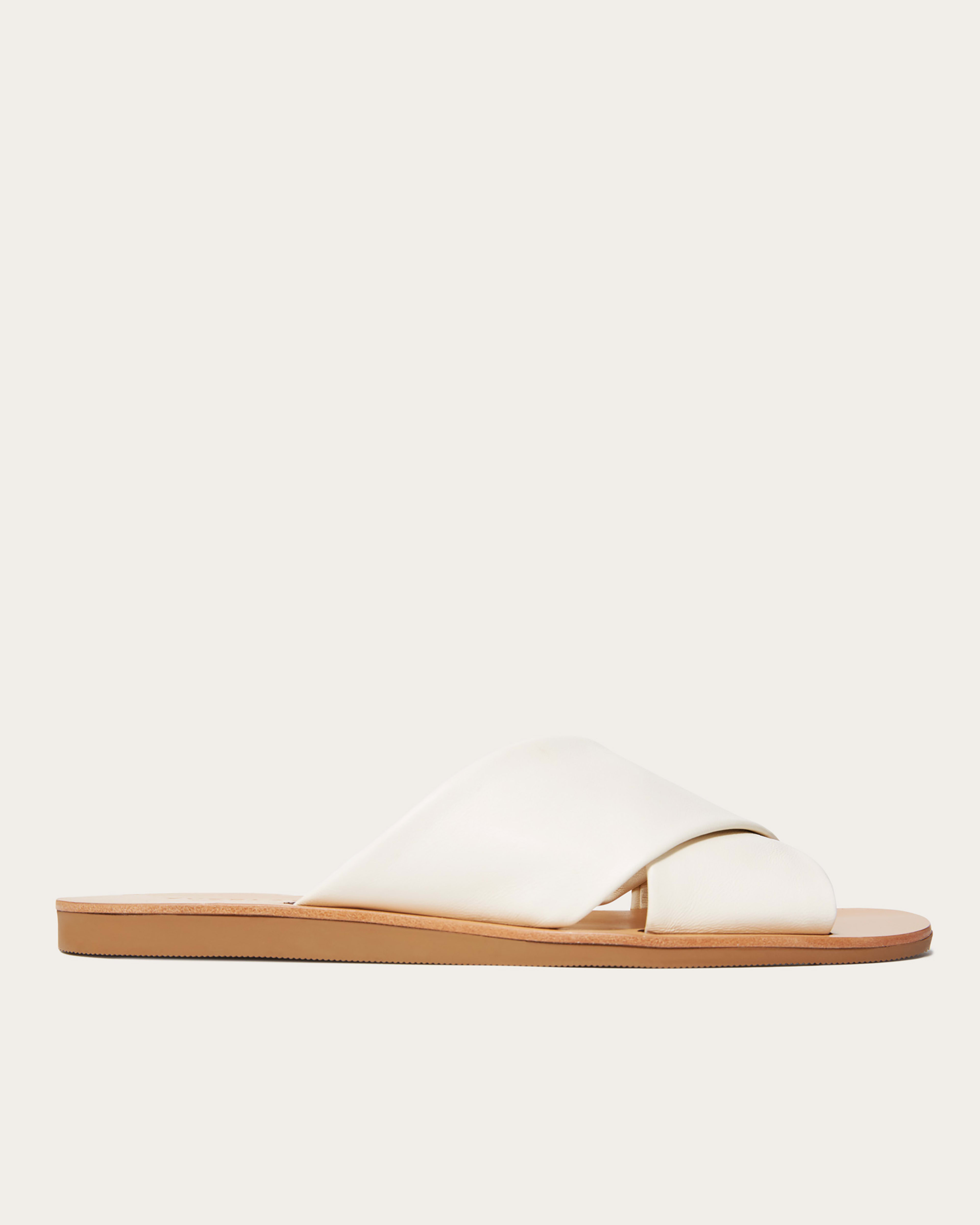 The Day Crossover Sandal | Cream – Everlane
