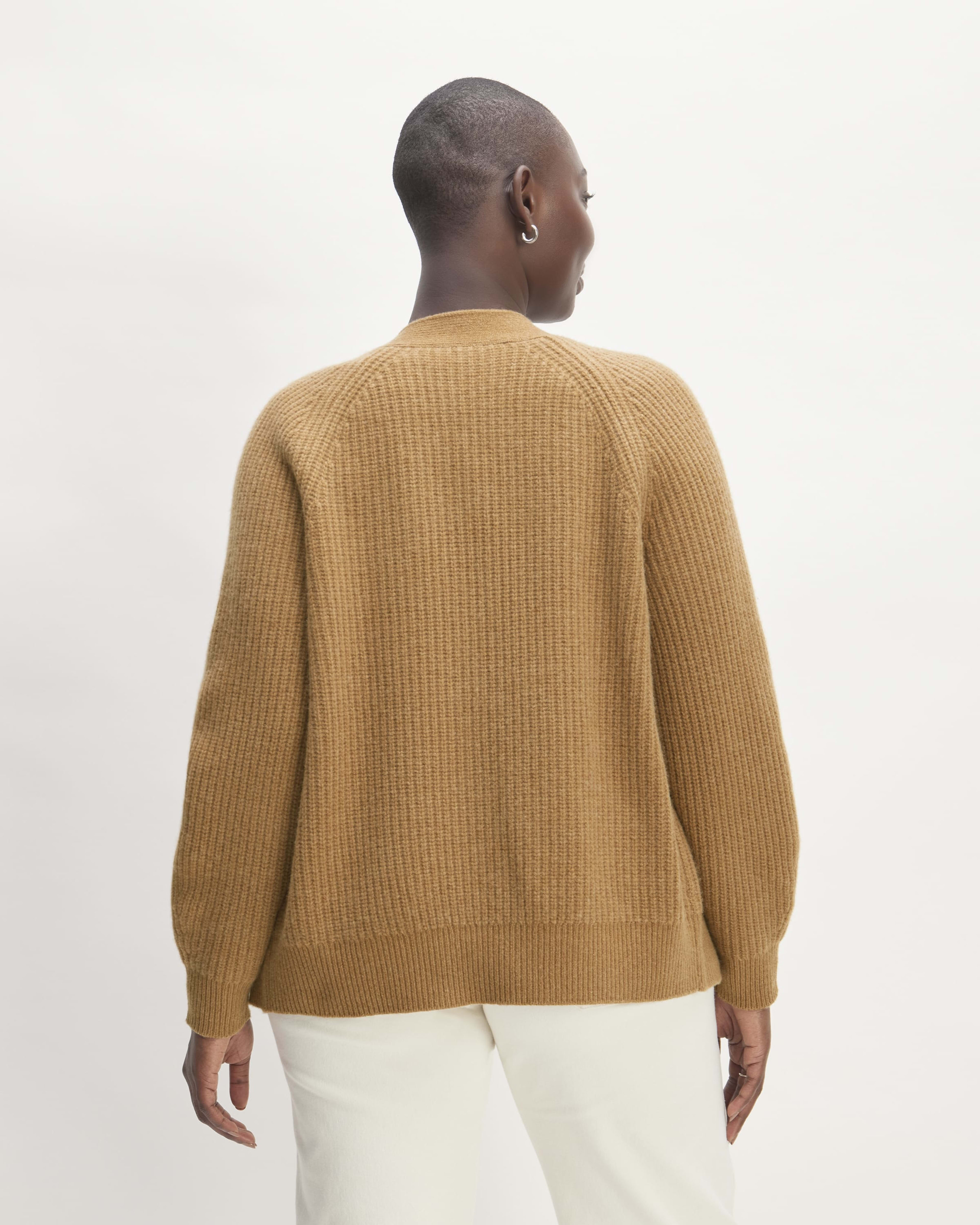 The Felted Merino Cardigan Deep Camel – Everlane
