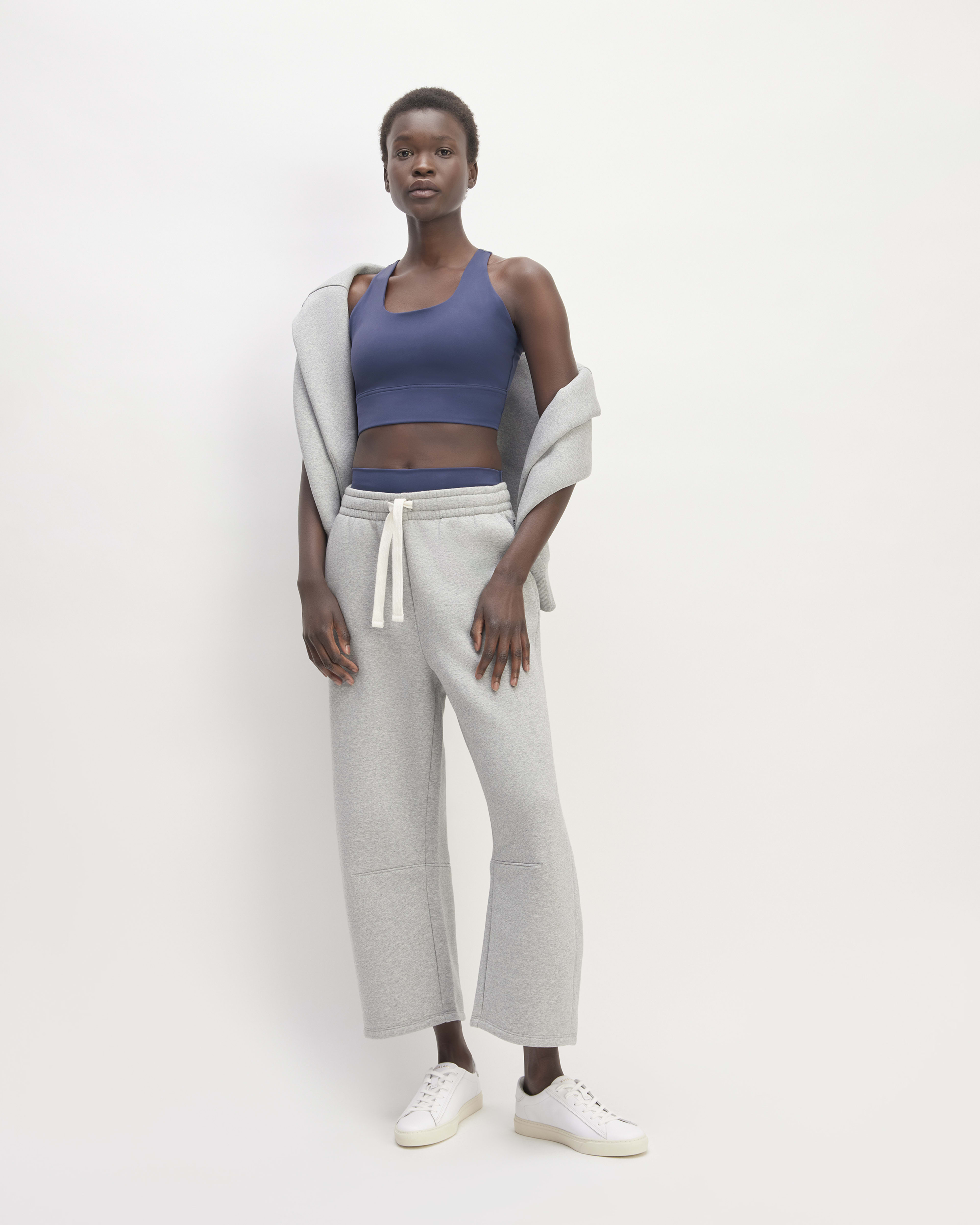 The Perform Longline Bra | Ocean Blue – Everlane