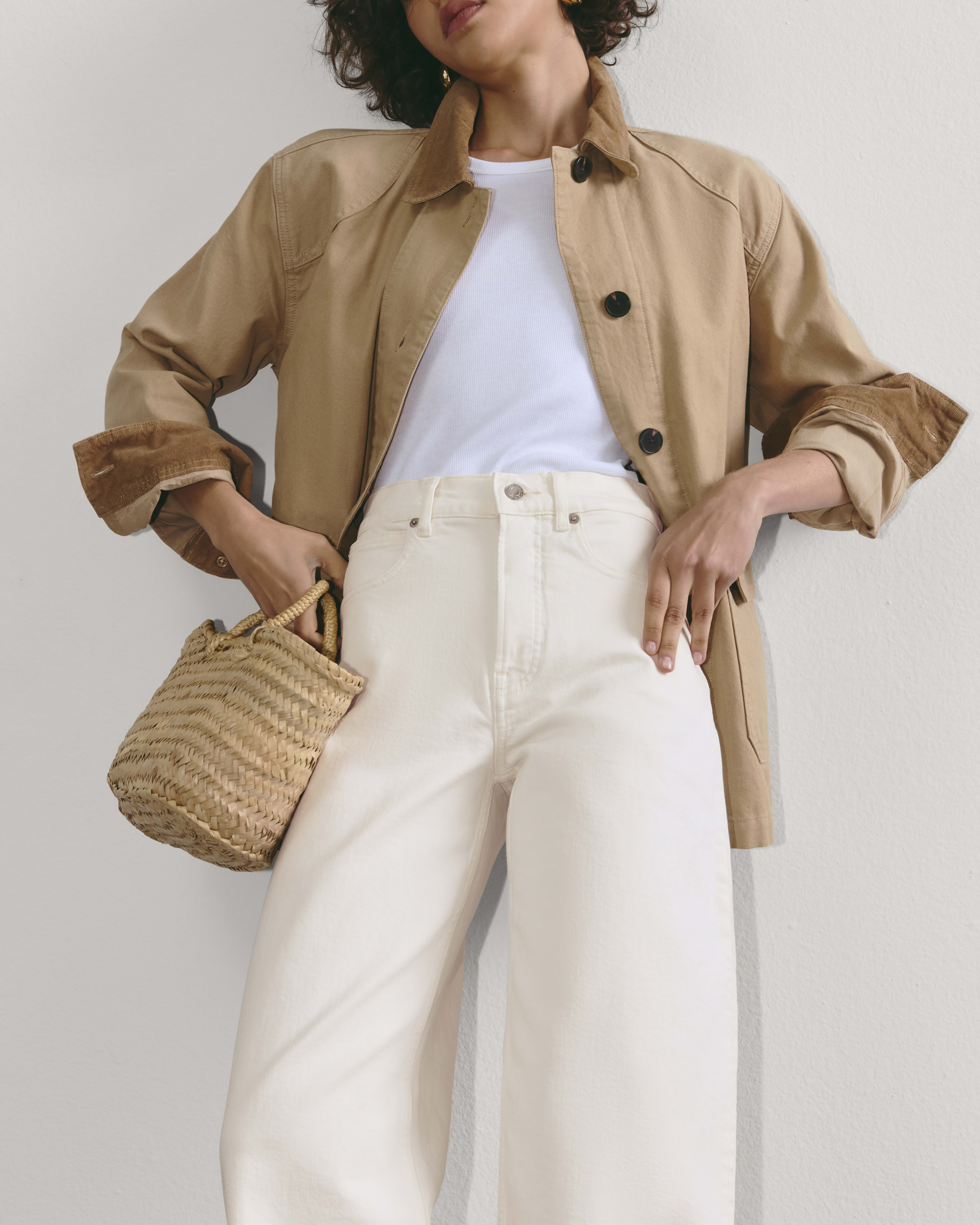 The Way-High® Curve Jean | Calico Ecru | 29" Inseam – Everlane