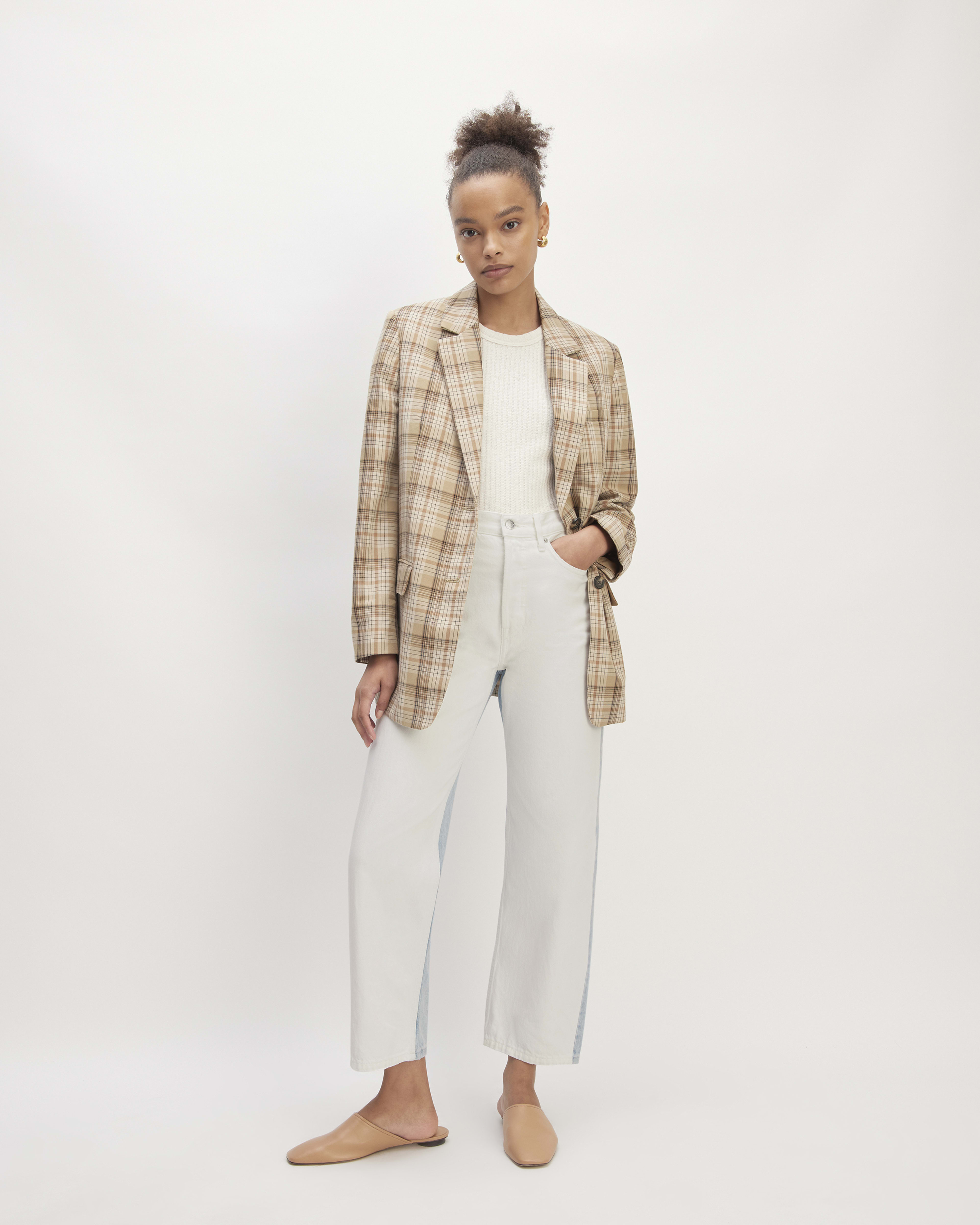 The Rigid Way-High® Jean | Two Tone Bone | 27.5" Inseam – Everlane