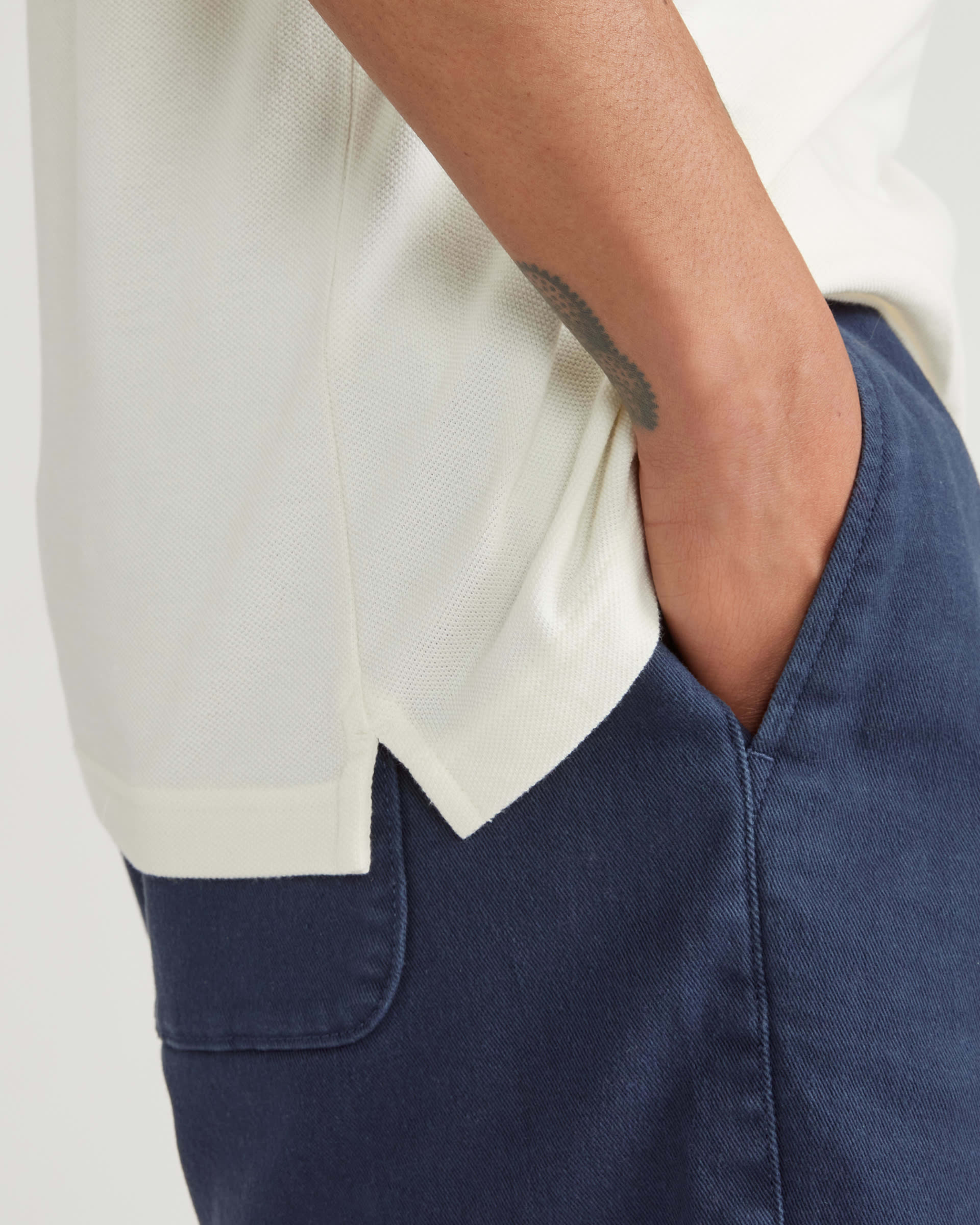 The Pique Polo Bone – Everlane
