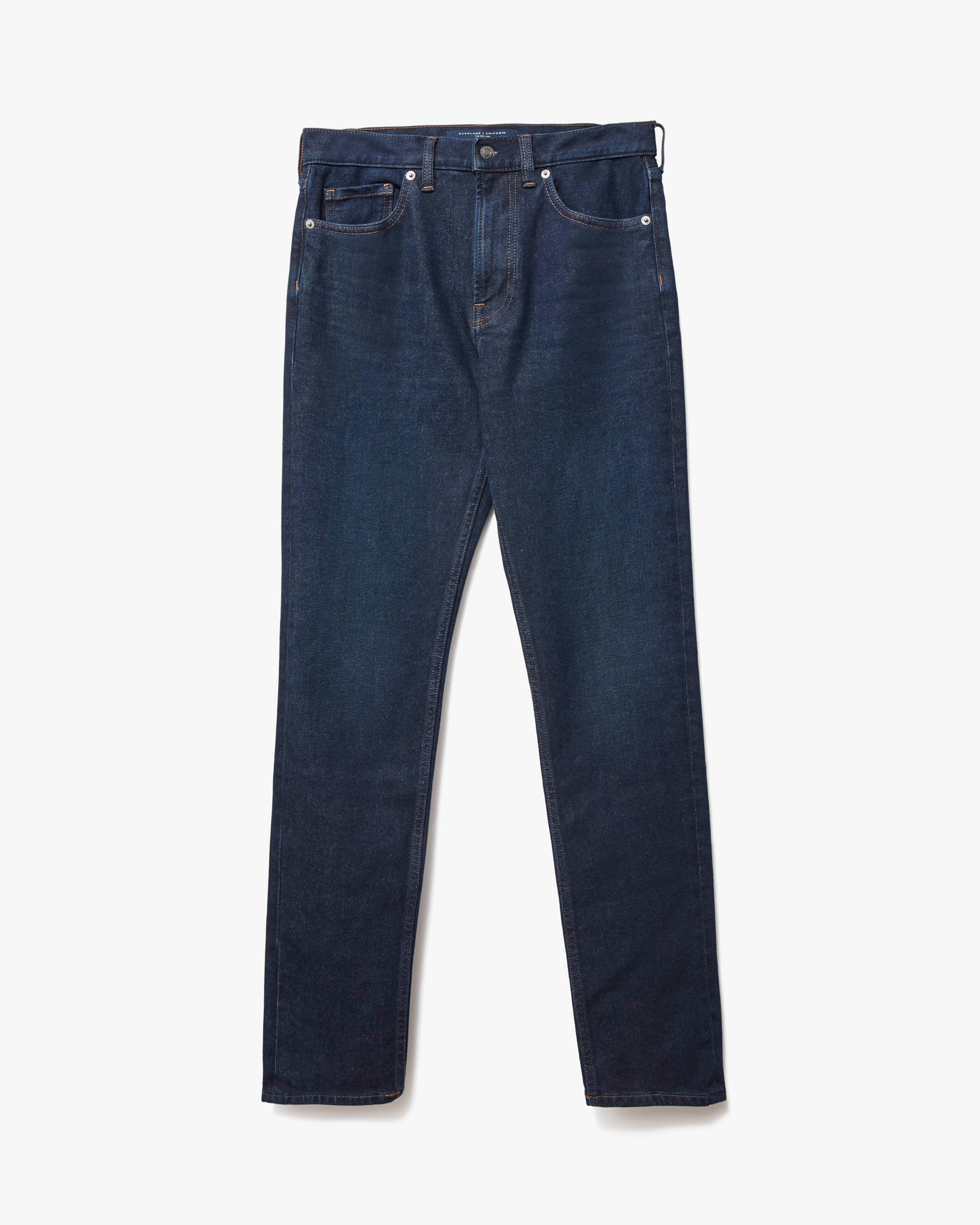 The Slim 4-Way Stretch Organic Jean | Uniform | Deep Indigo – Everlane