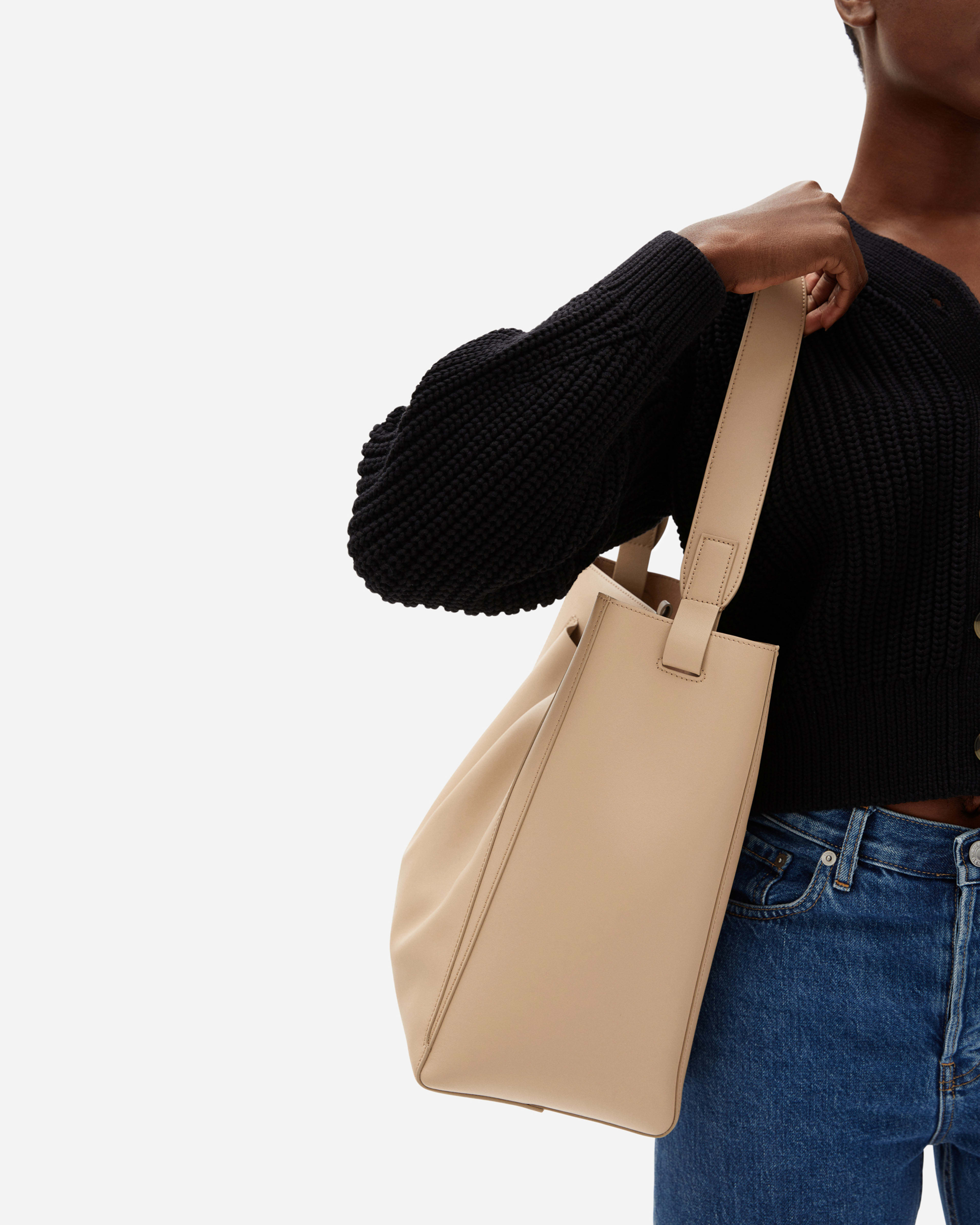 The Studio Bag Light Taupe – Everlane