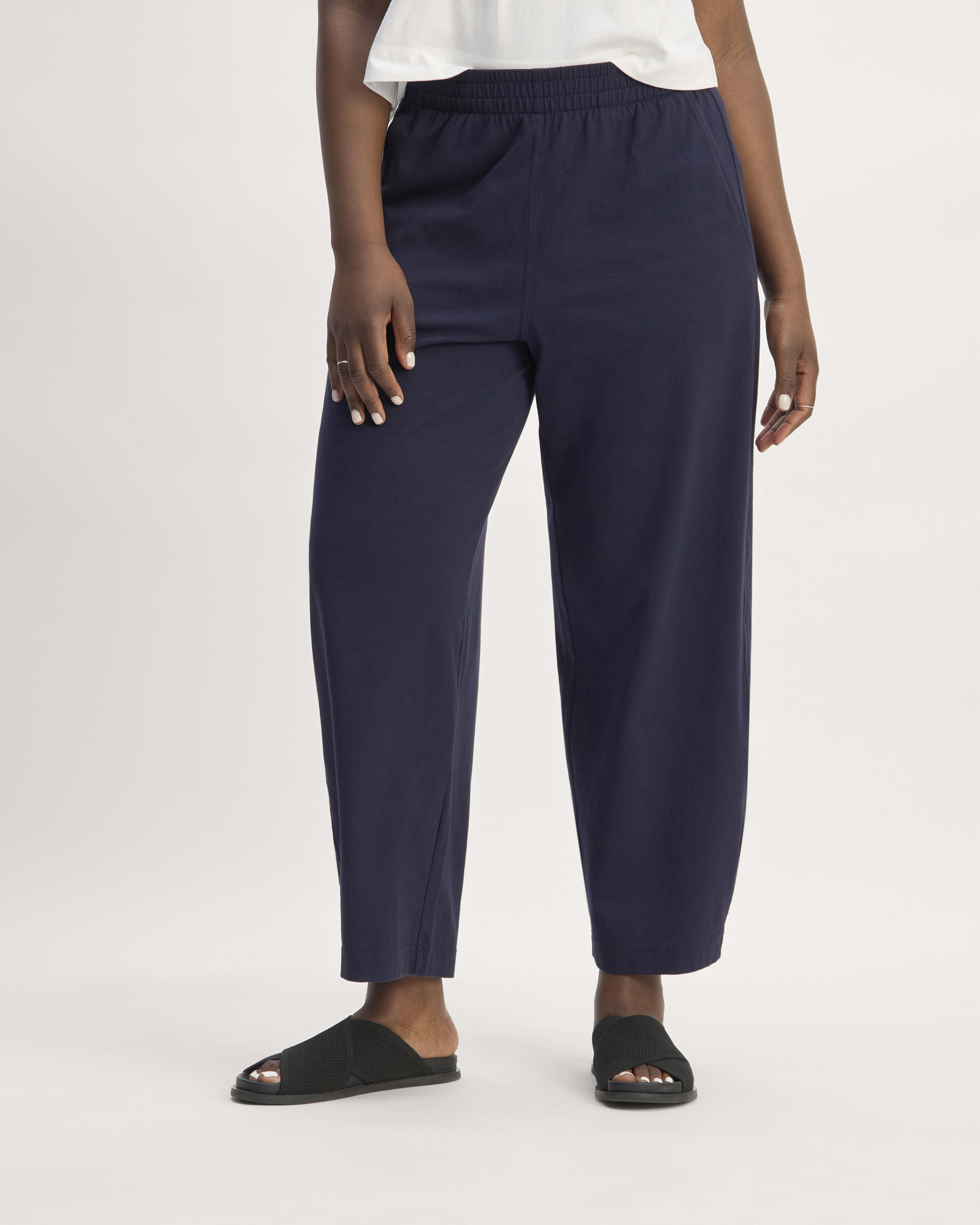The Off-Duty Barrel Pant | Navy – Everlane