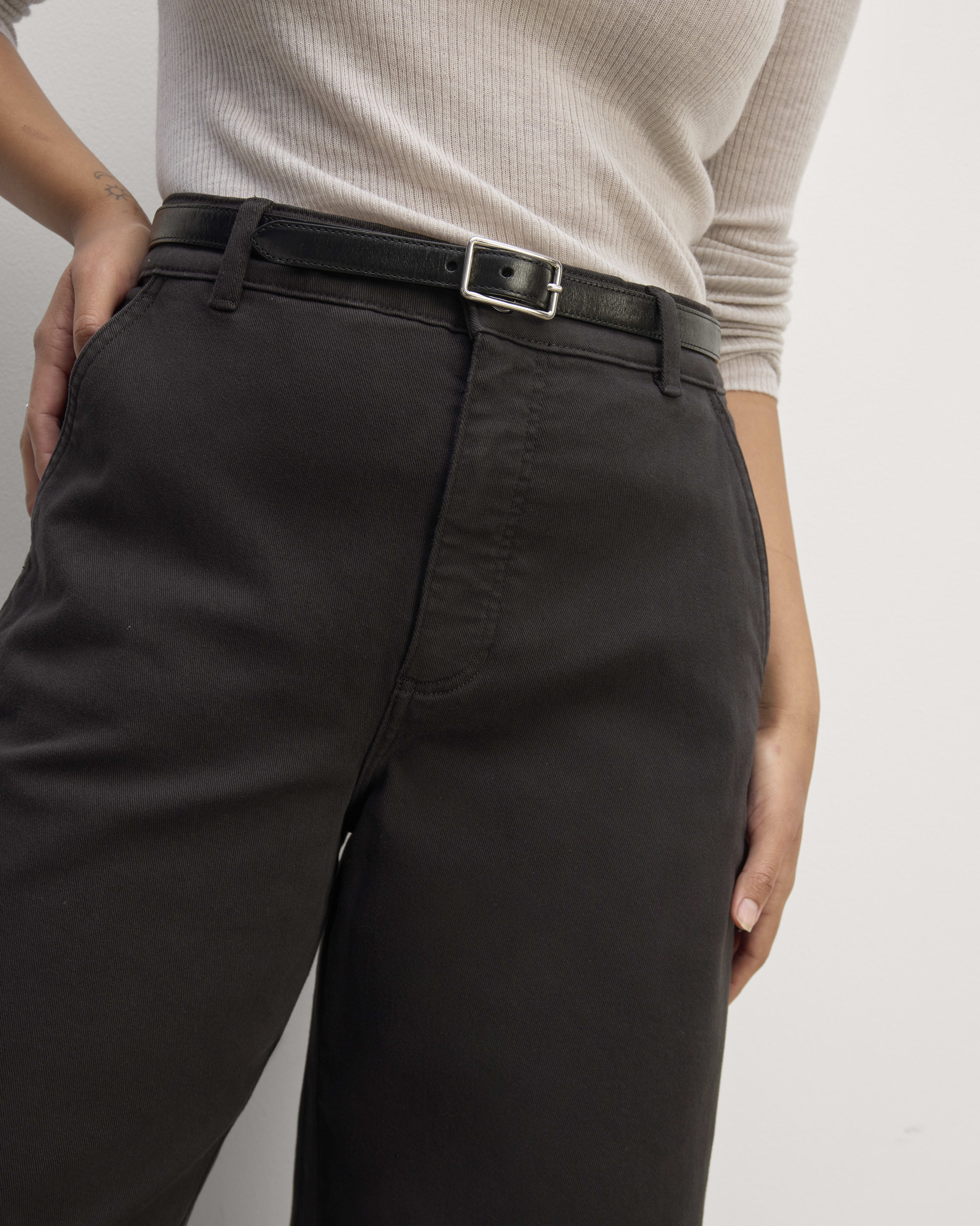 The Utility Curve Pant Black – Everlane