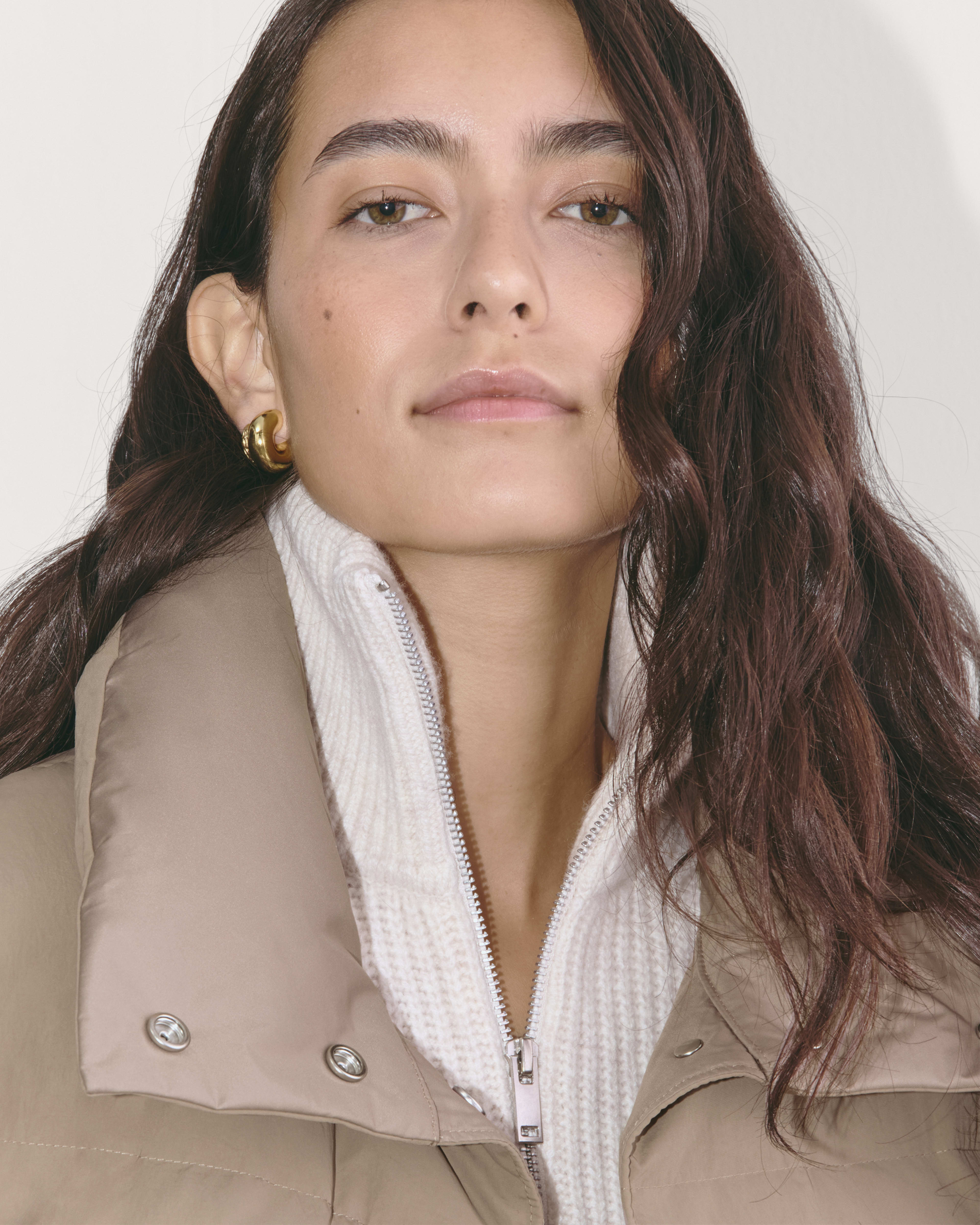 The Puffer Vest | Taupe Grey – Everlane