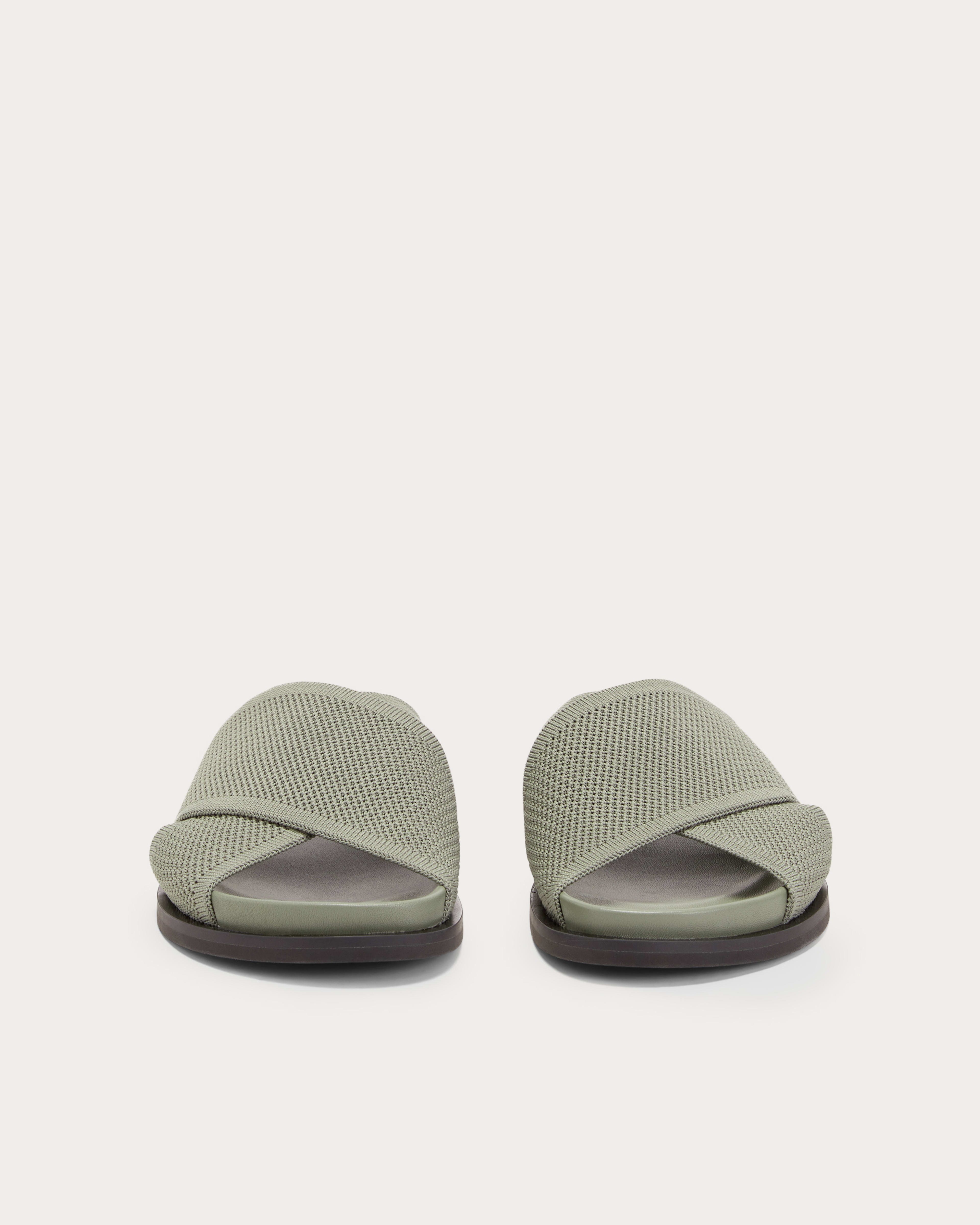 The ReKnit Form Crossover Sandal | Seagrass – Everlane