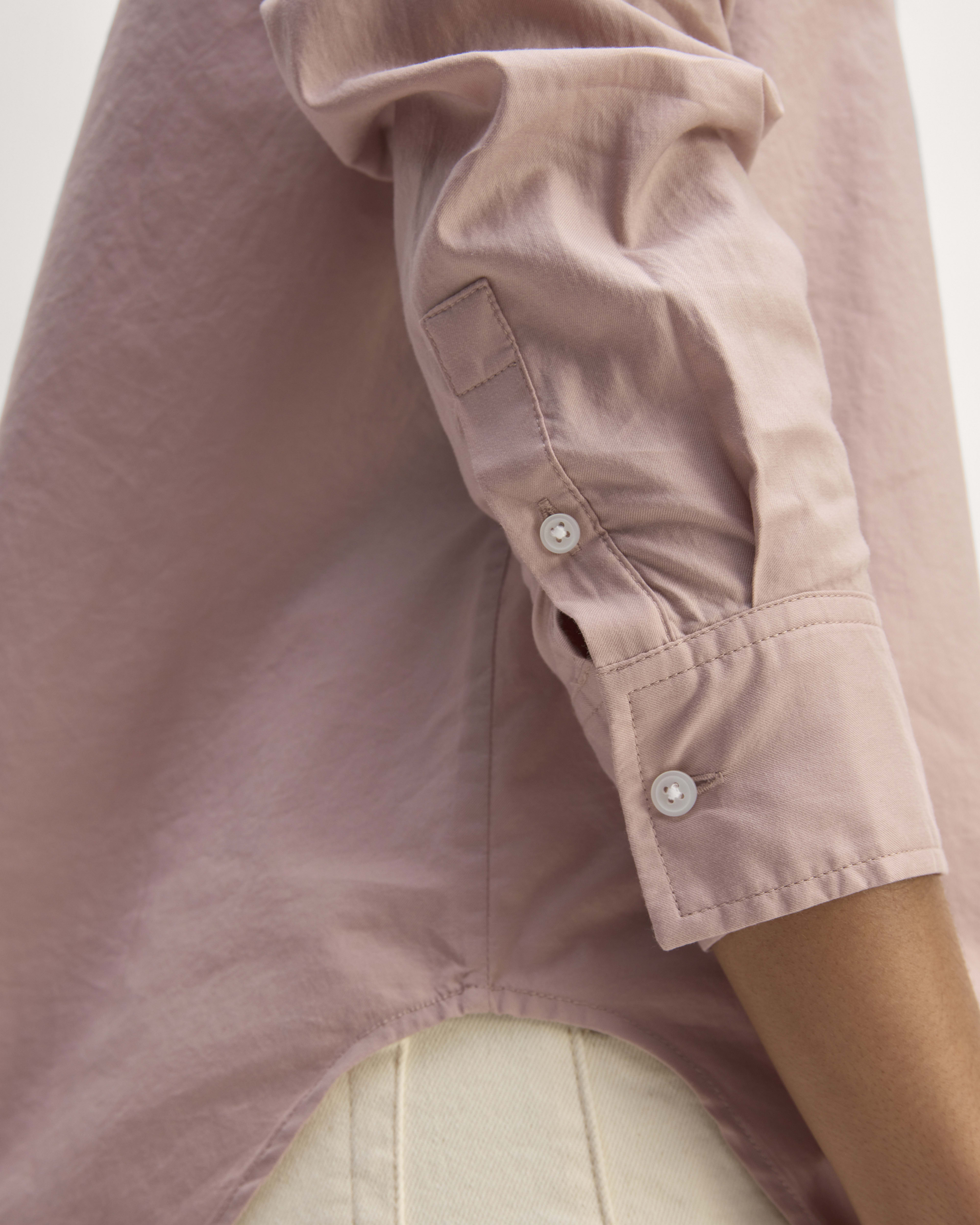 The Must-Have Shirt in Silky Cotton | Dusty Rose – Everlane