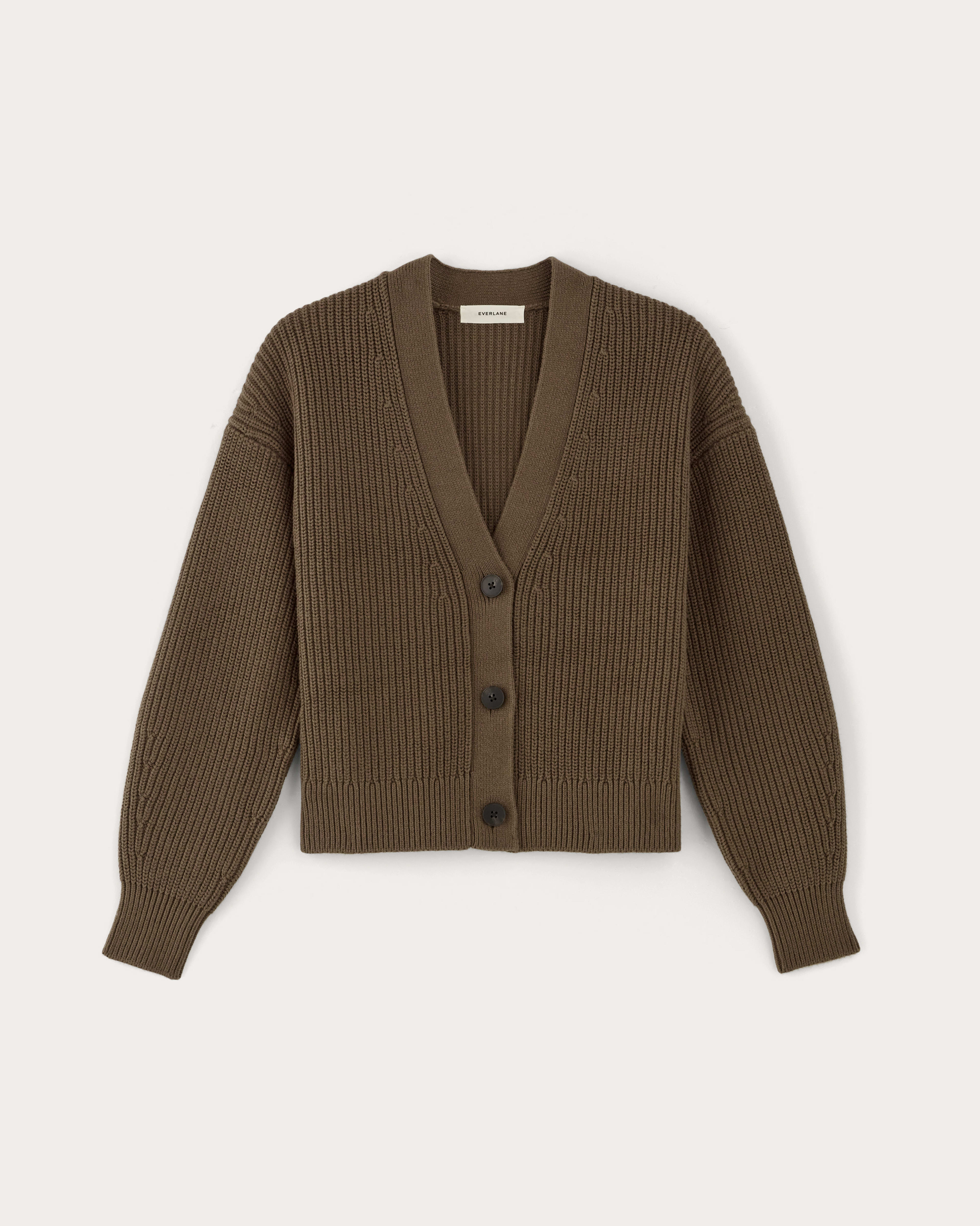 The Boxy Cardigan in Everyday Cotton | Cocoa – Everlane