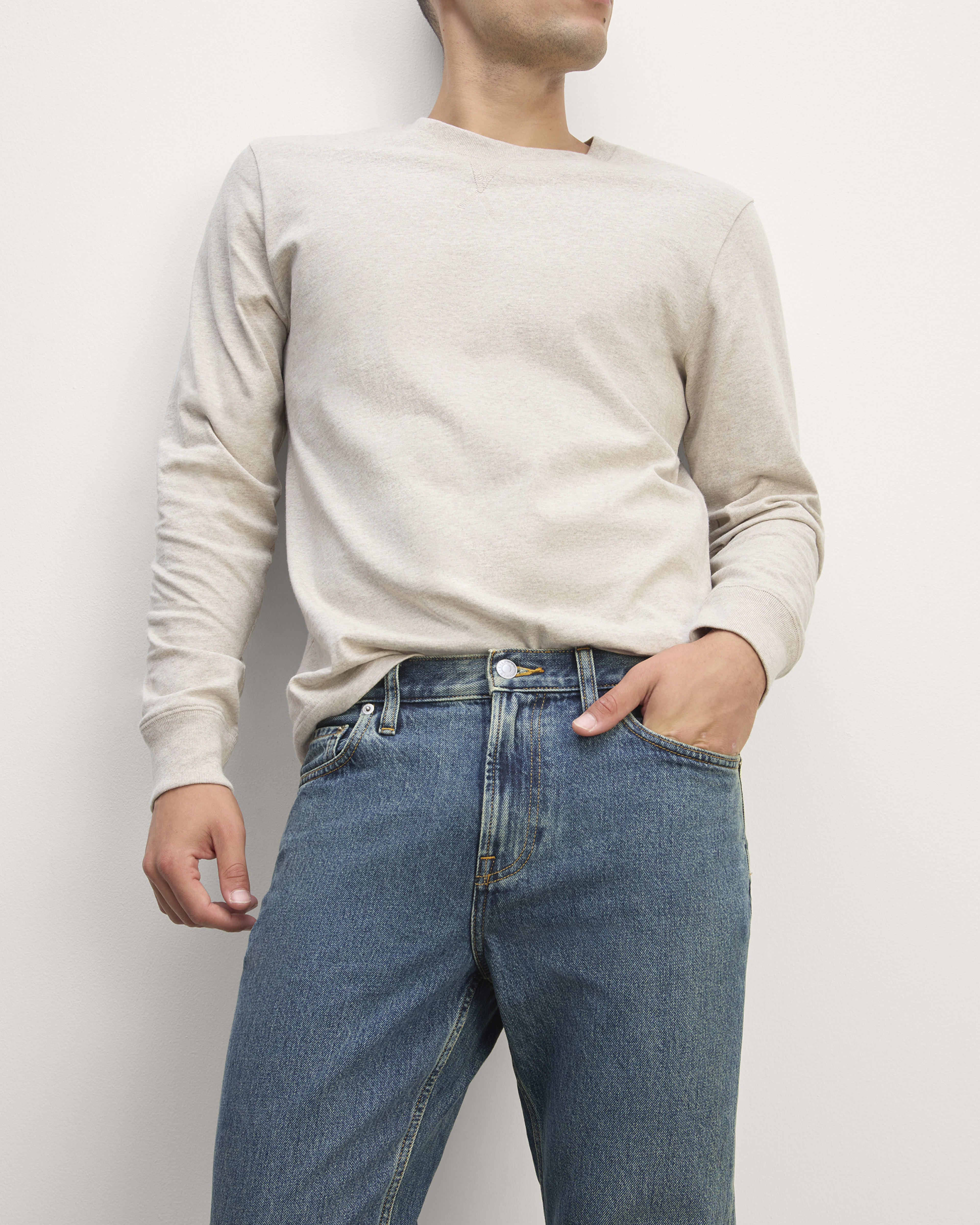 The Authentic Straight Jean | Whisper Blue – Everlane