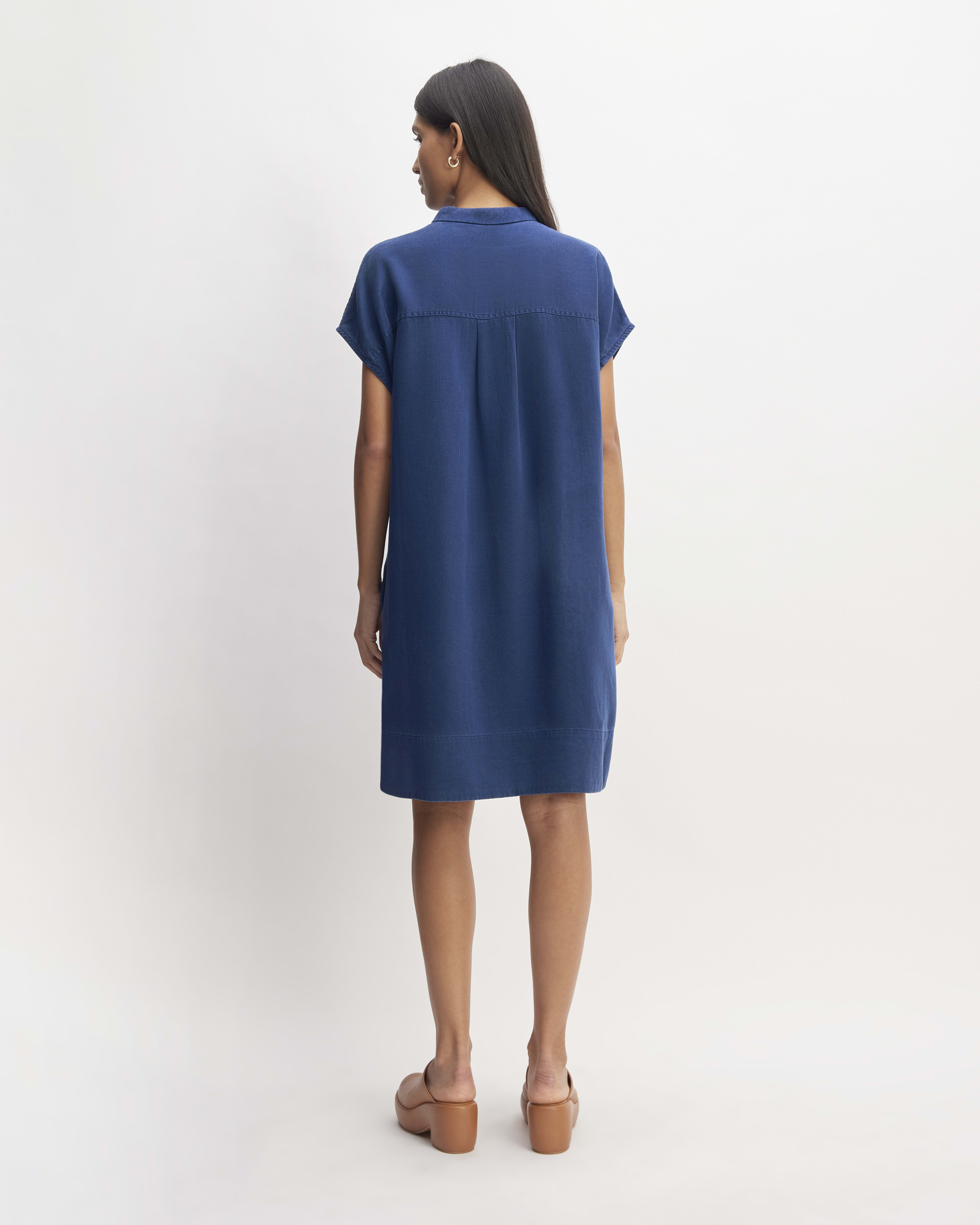 The TENCEL™ Easy Workwear Dress | Bellwether Blue – Everlane