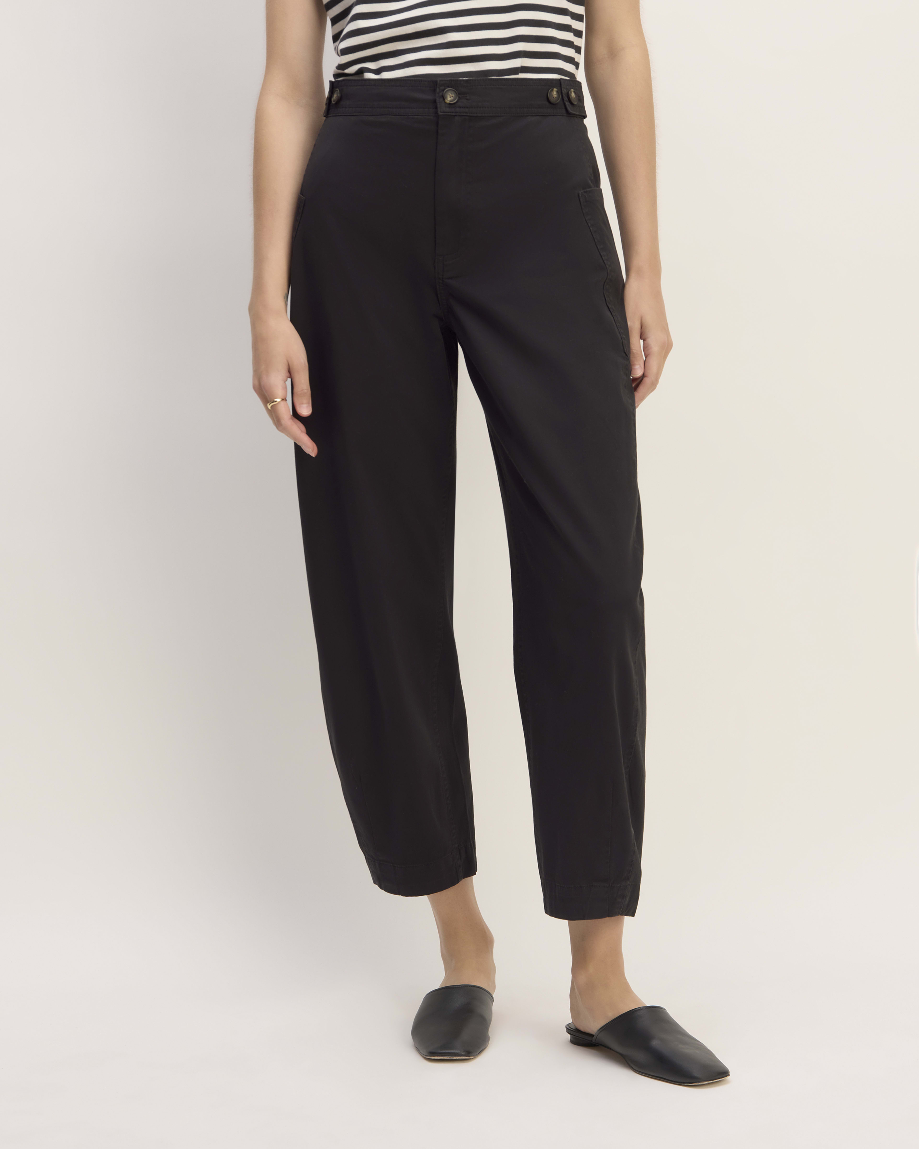 The Barrel Pant Black – Everlane
