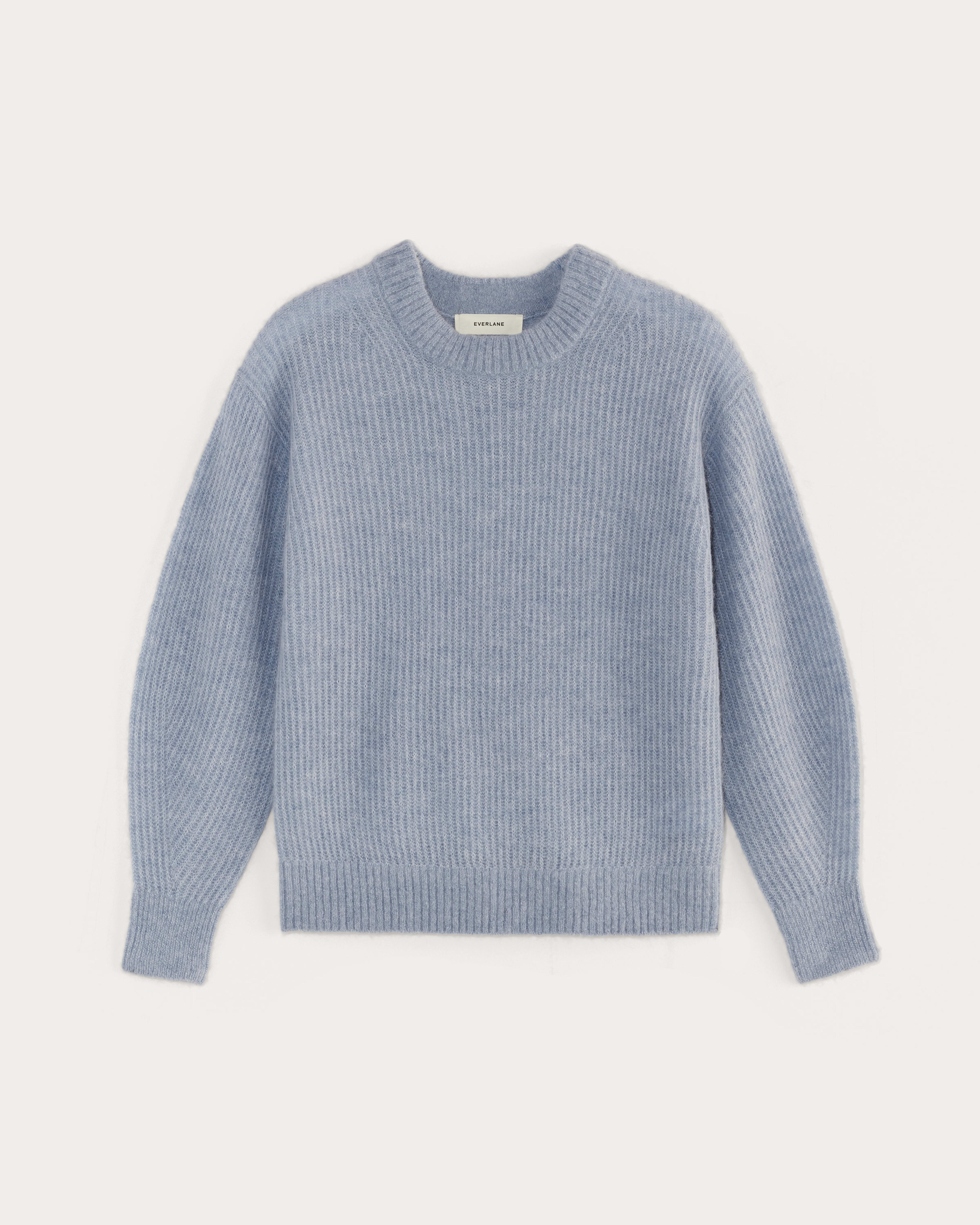 The Cocoon Crew in Alpaca | Heather Blue Slate – Everlane