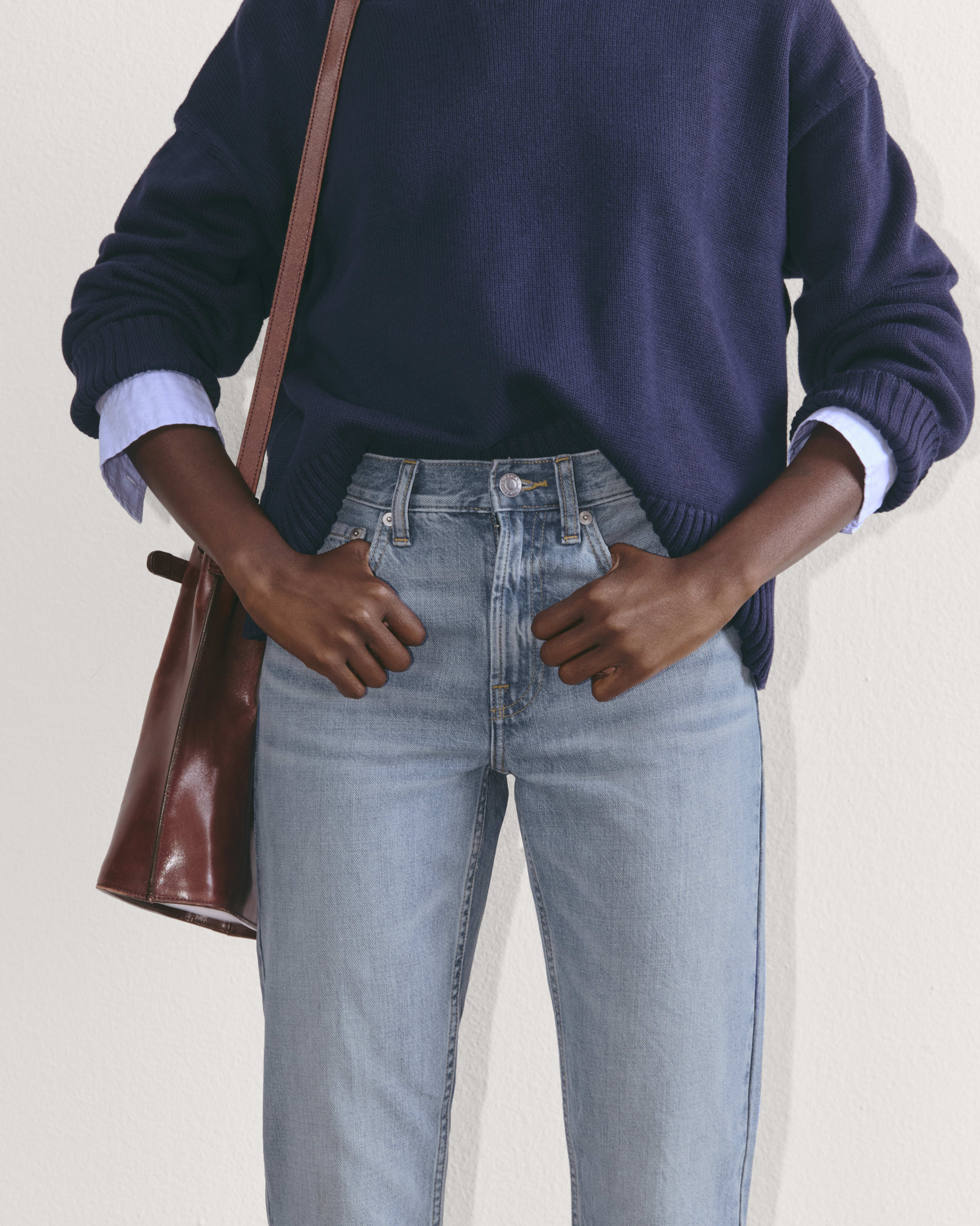The Super-Soft Relaxed Jean | Weathered Blue – Everlane