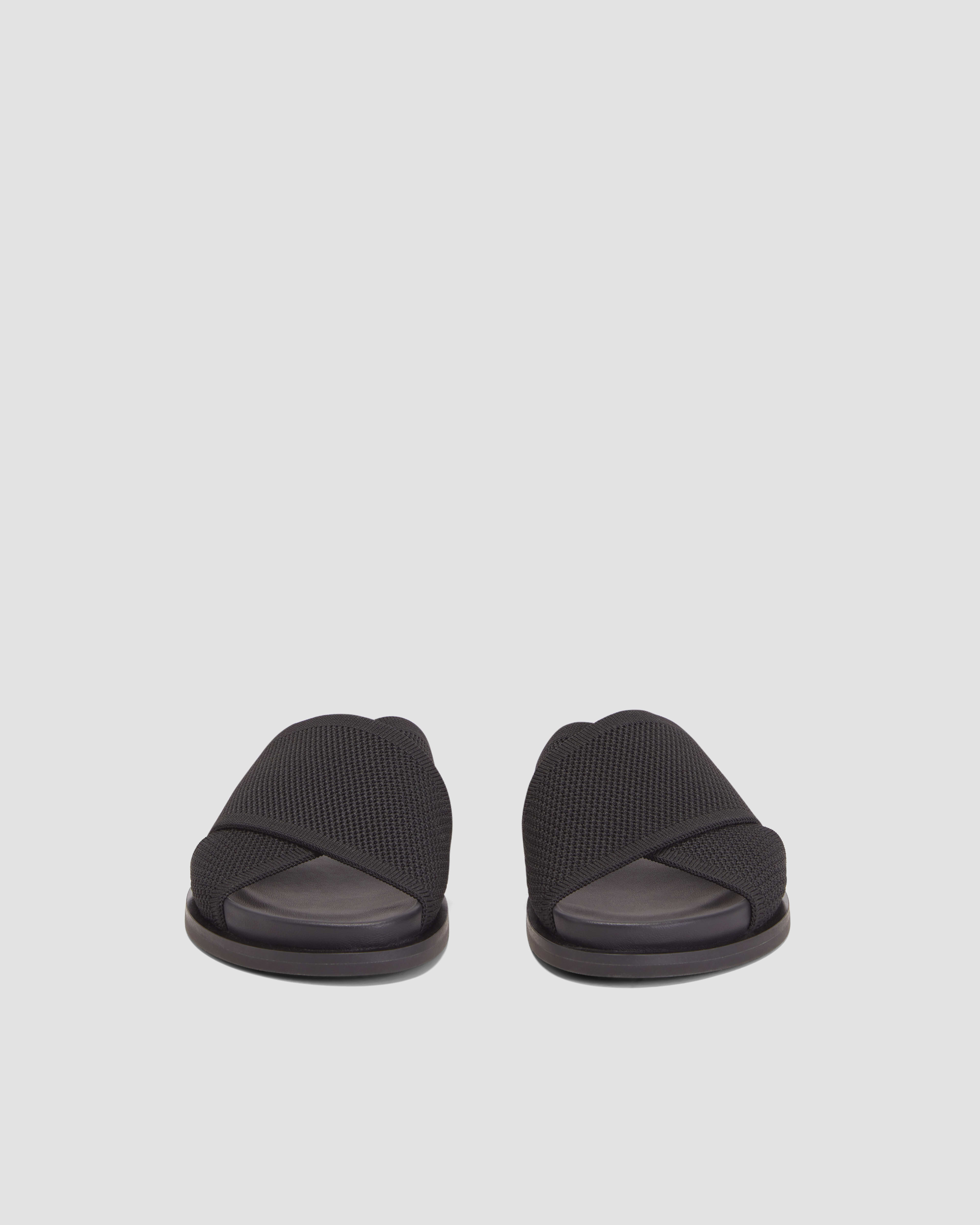 The ReKnit Form Crossover Sandal Black – Everlane
