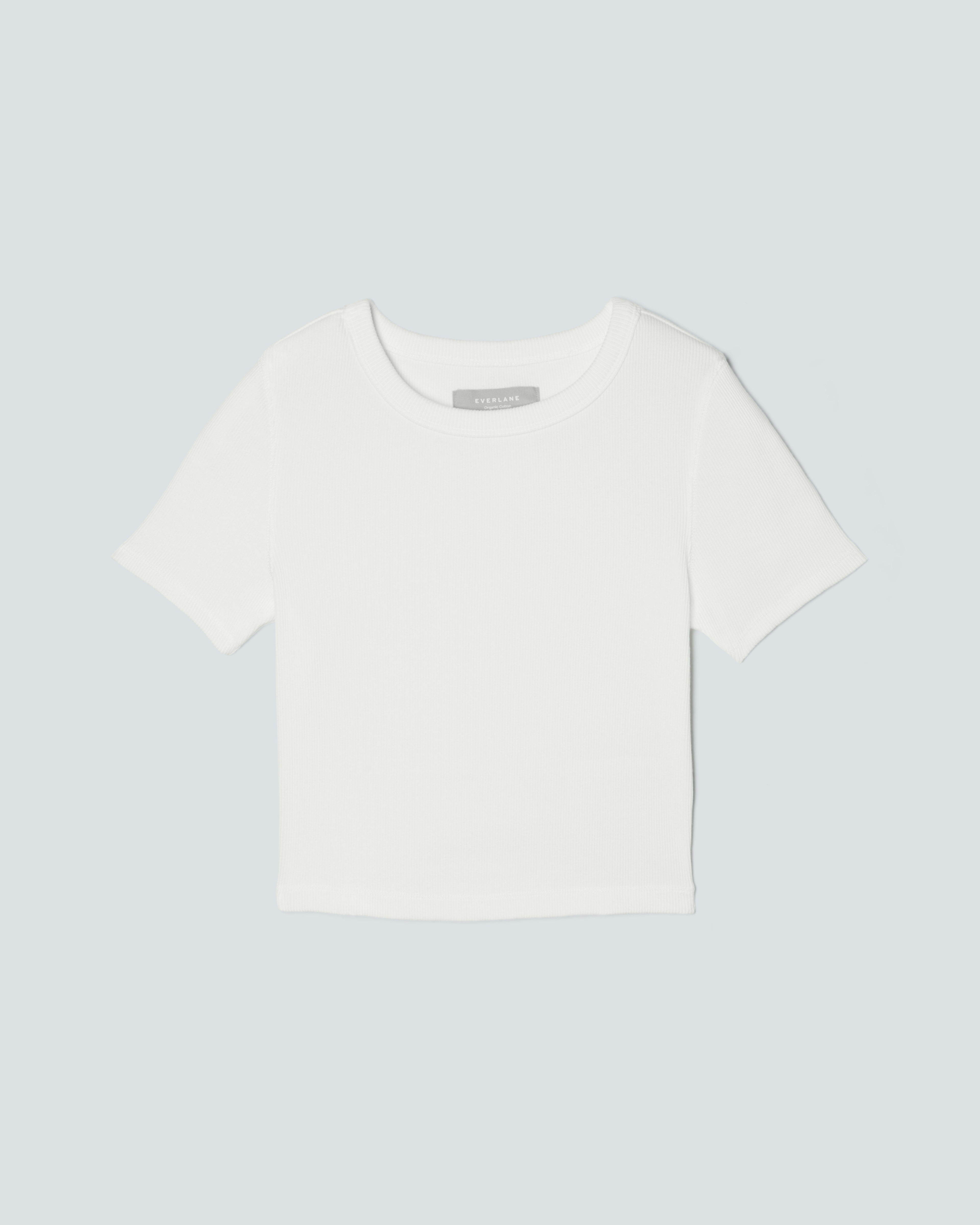 The ’90s Rib Tee White – Everlane