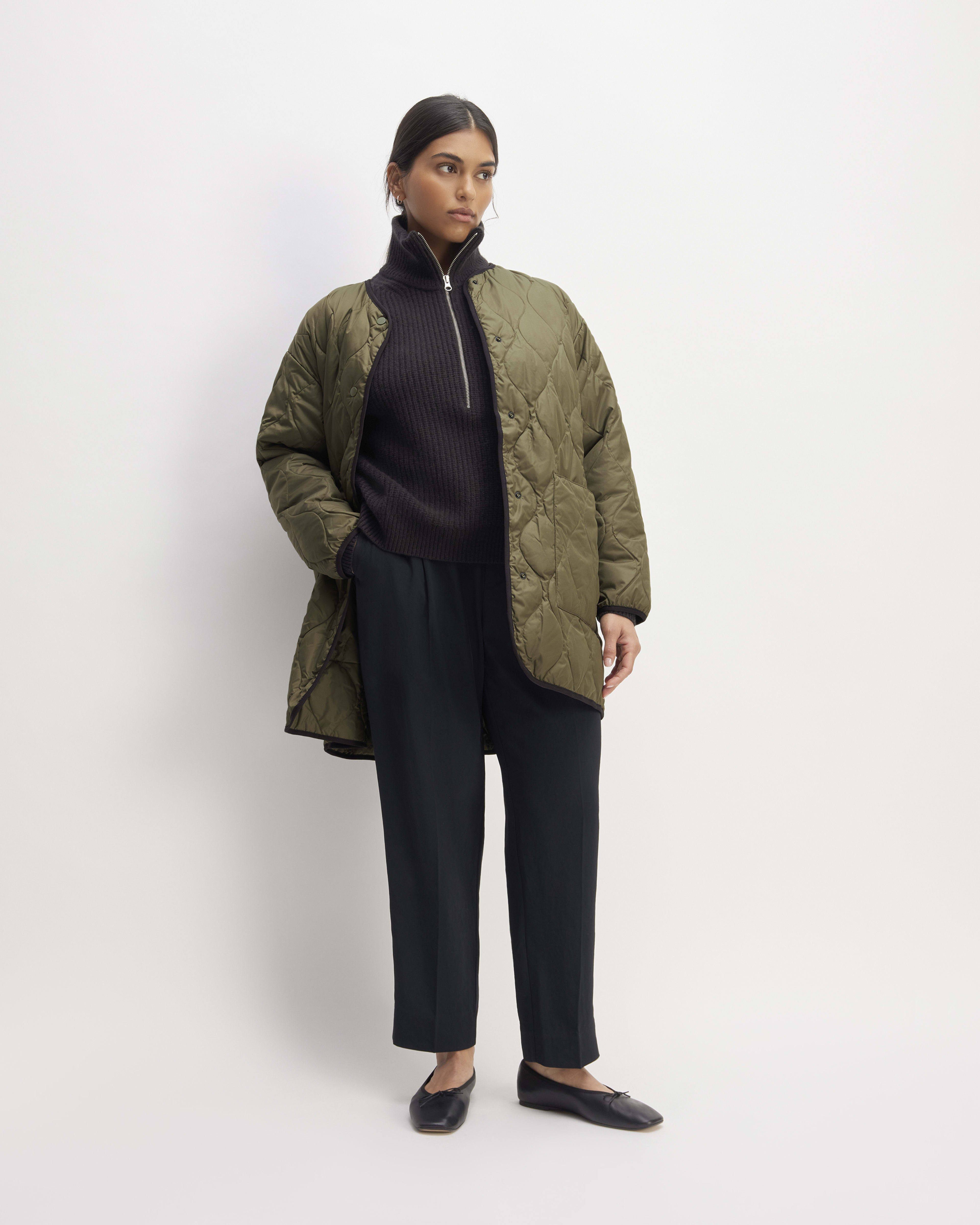 The Quilted Liner Kalamata – Everlane