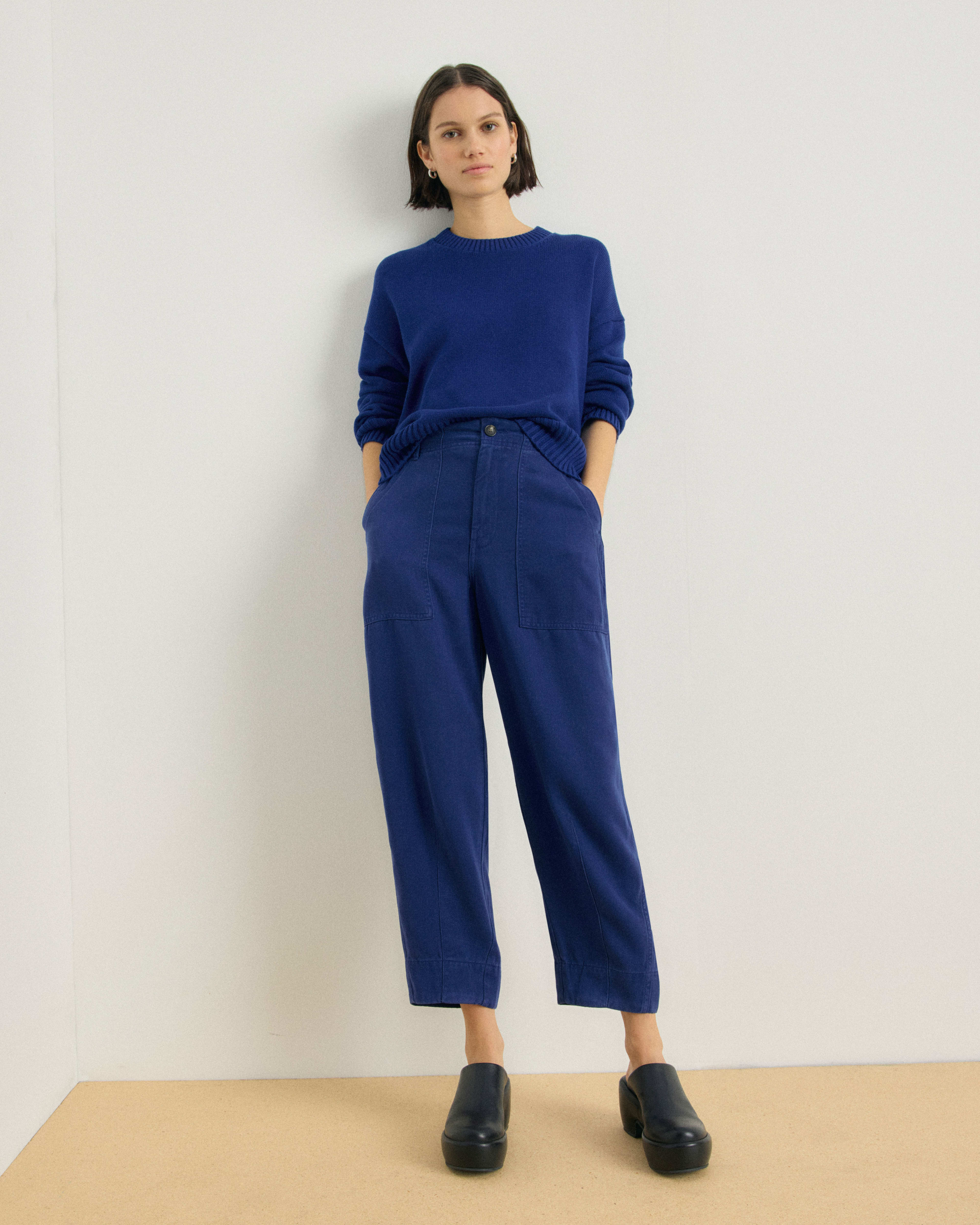 The Utility Pant in Buttersoft | Bellwether Blue – Everlane