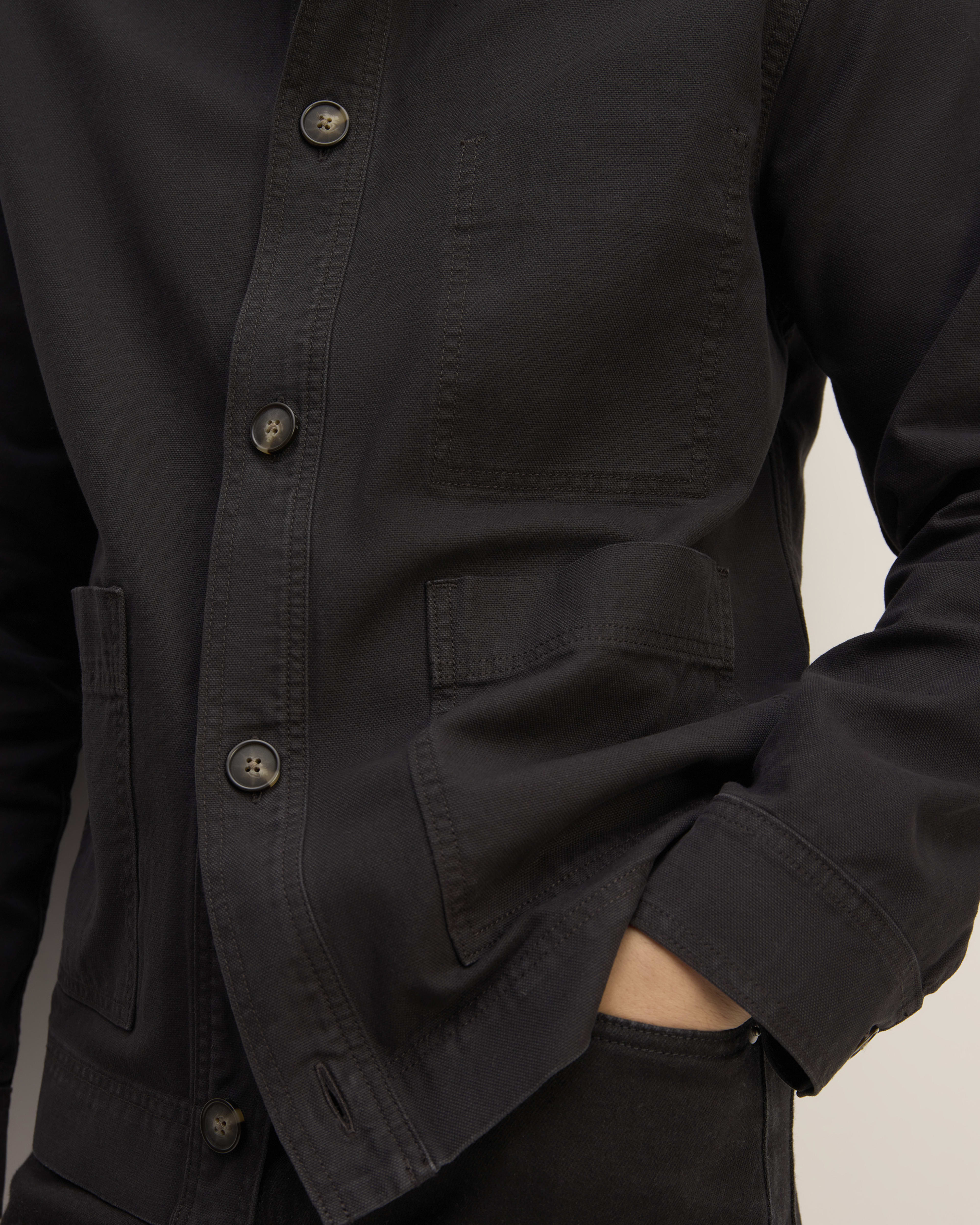The Organic Cotton Chore Jacket | Black – Everlane
