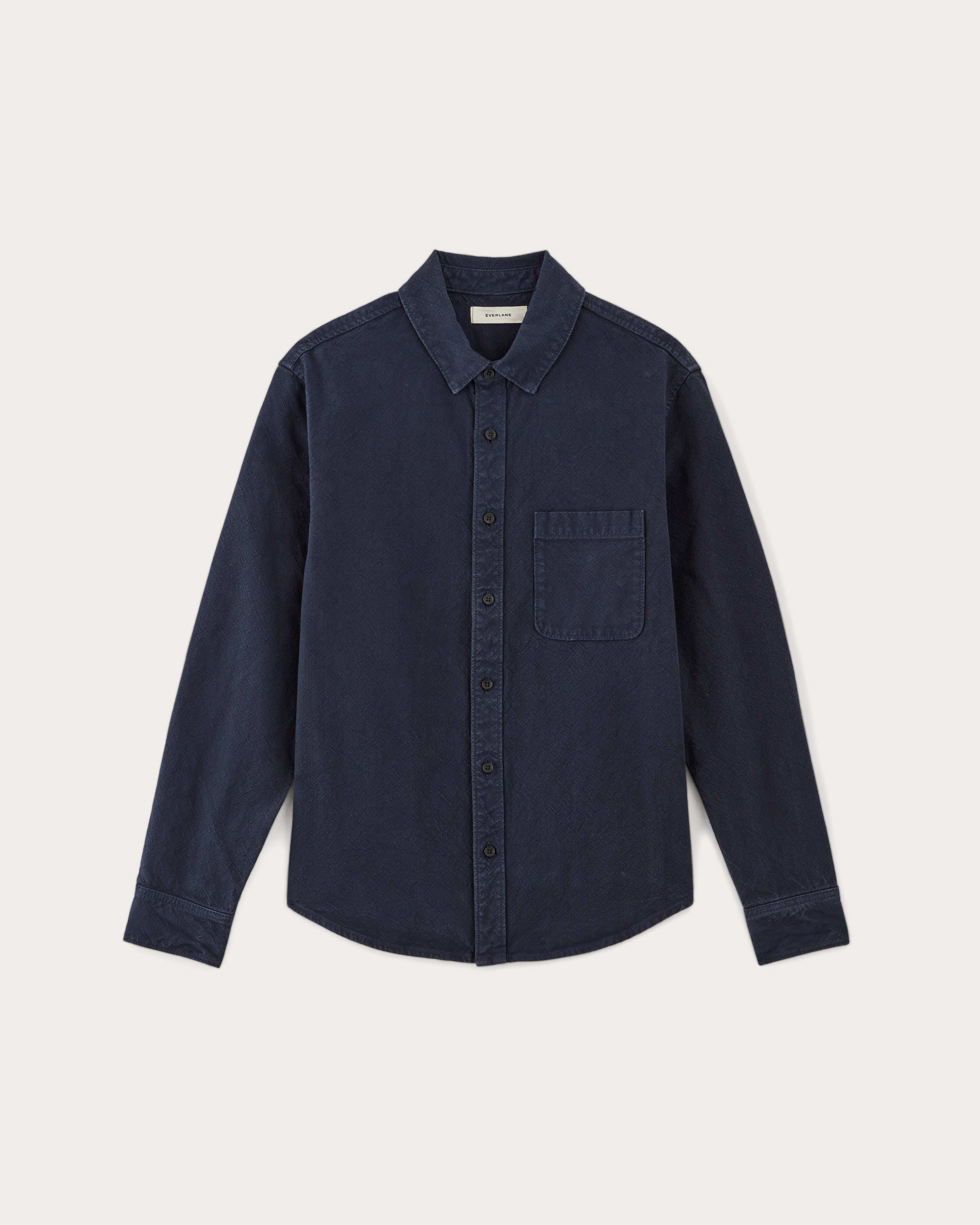 The Canvas Organic Cotton Overshirt | Navy – Everlane