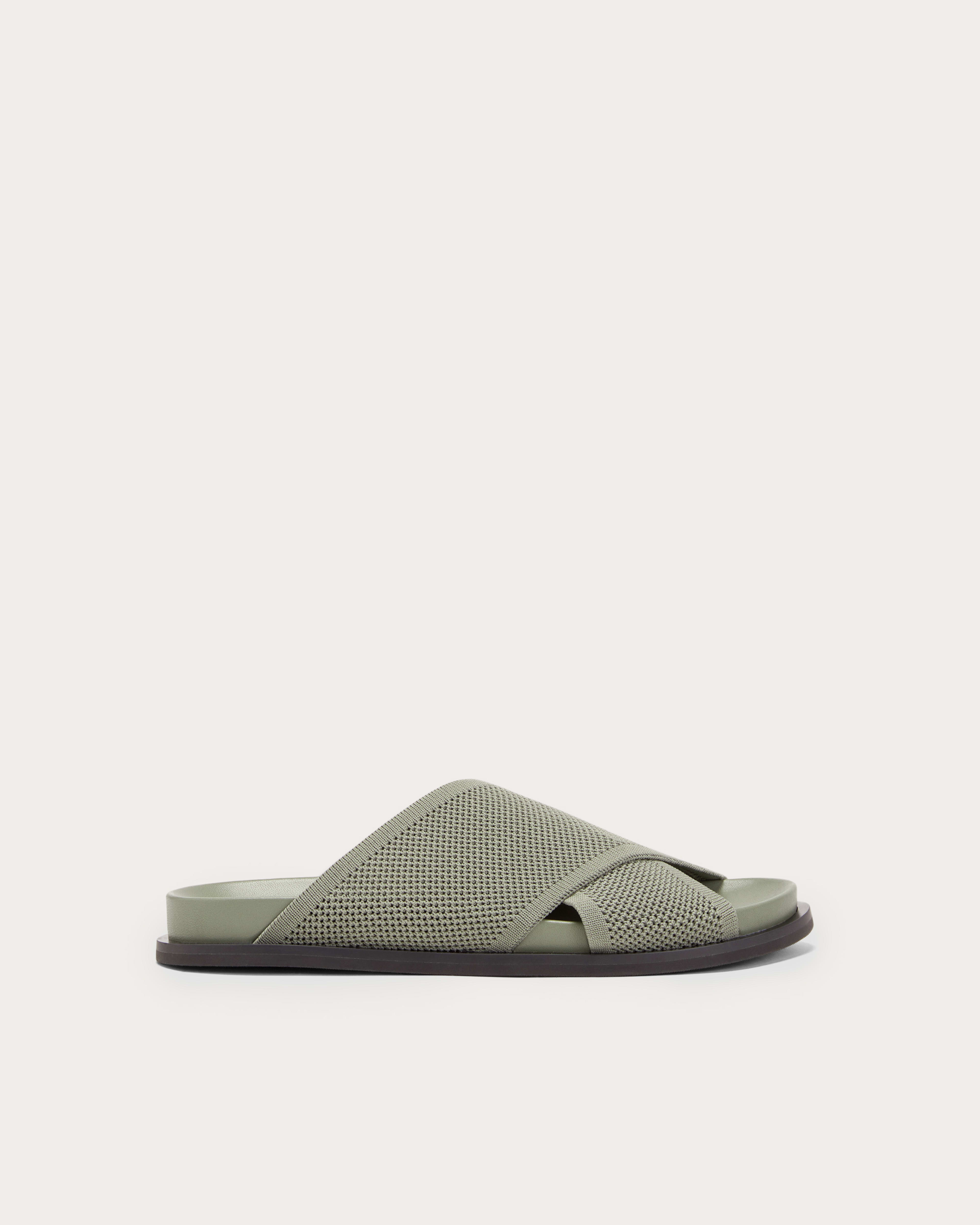 The ReKnit Form Crossover Sandal | Seagrass – Everlane