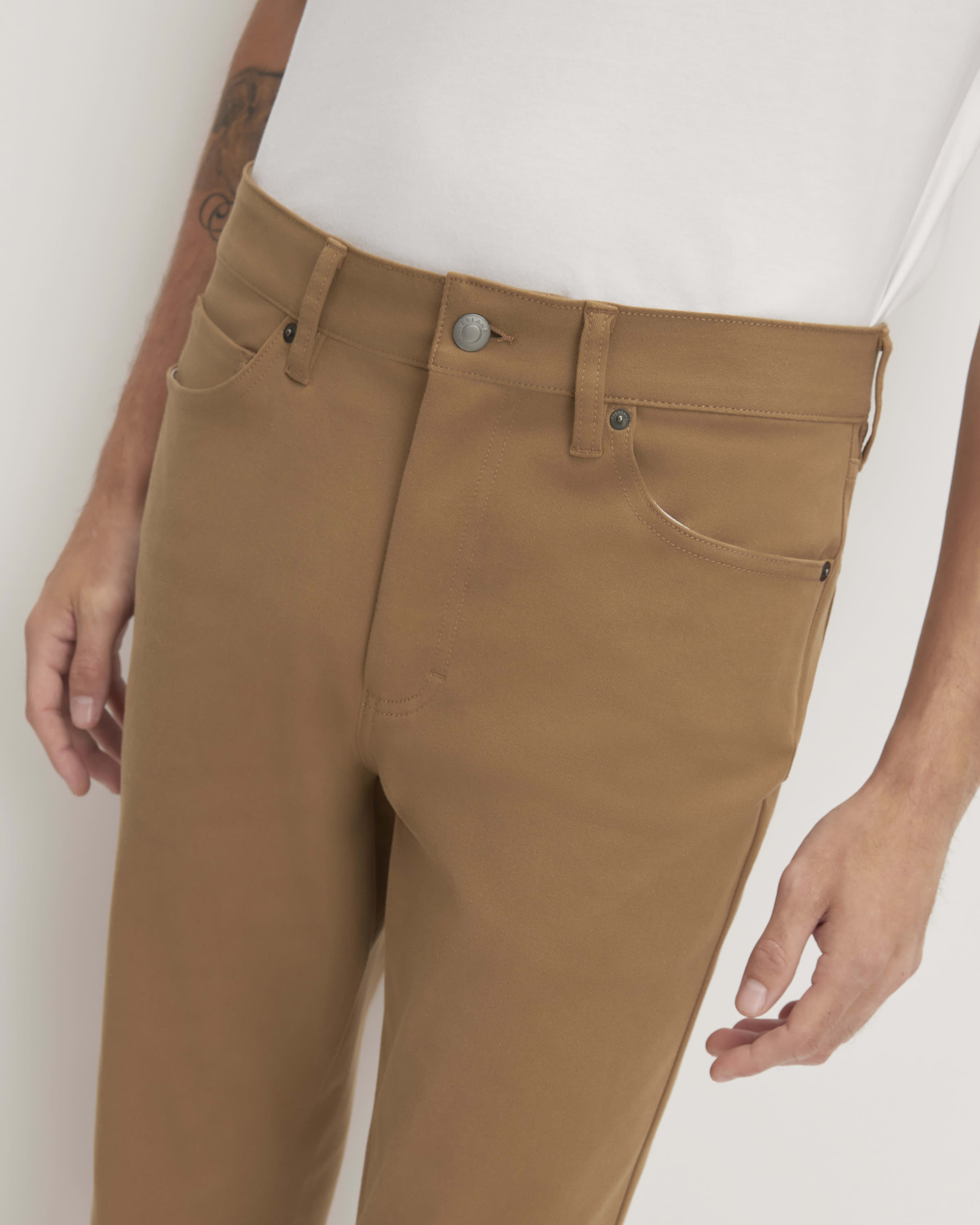 The Performance 5-Pocket Pant | Uniform Ochre – Everlane