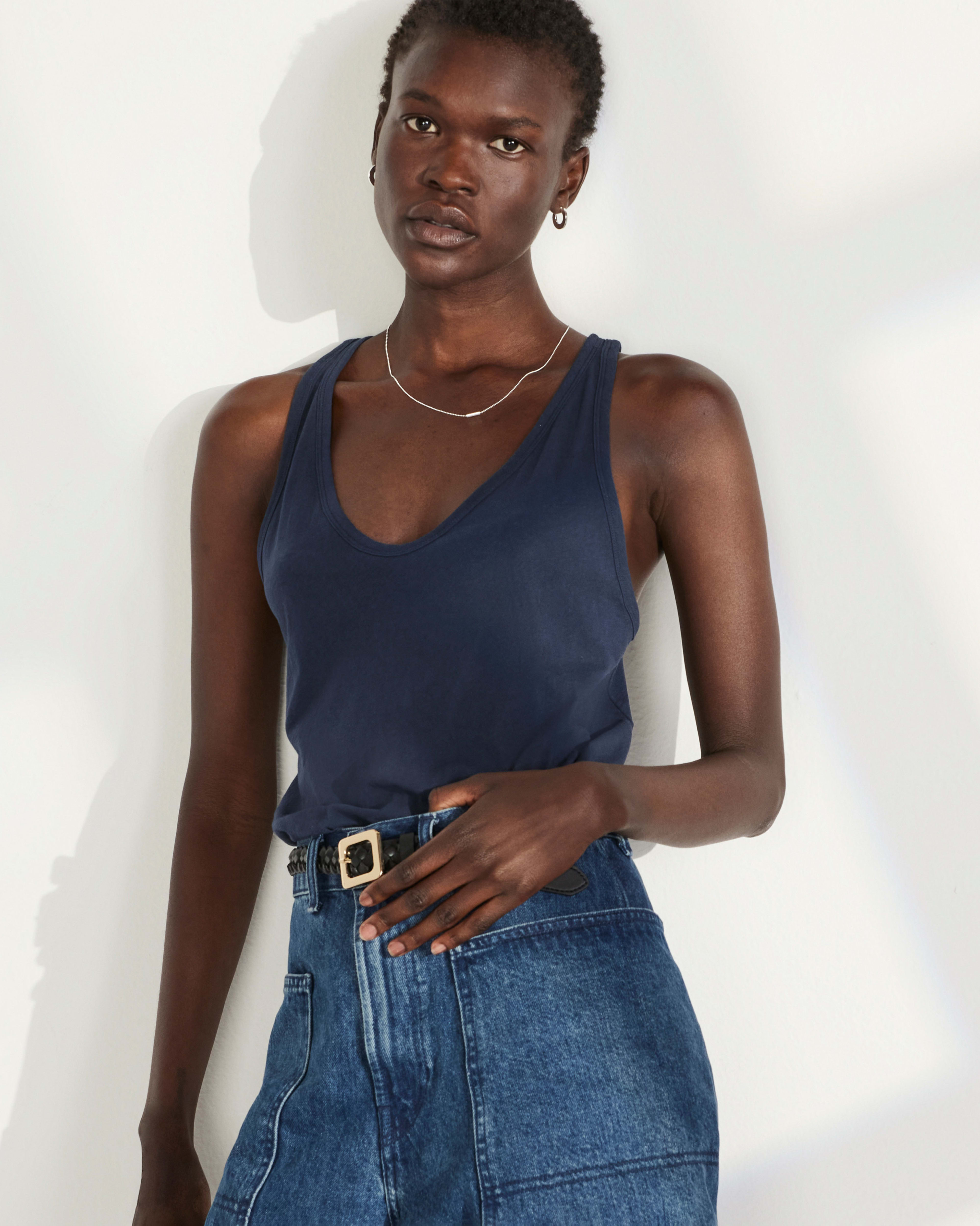 The Air Cami Navy – Everlane