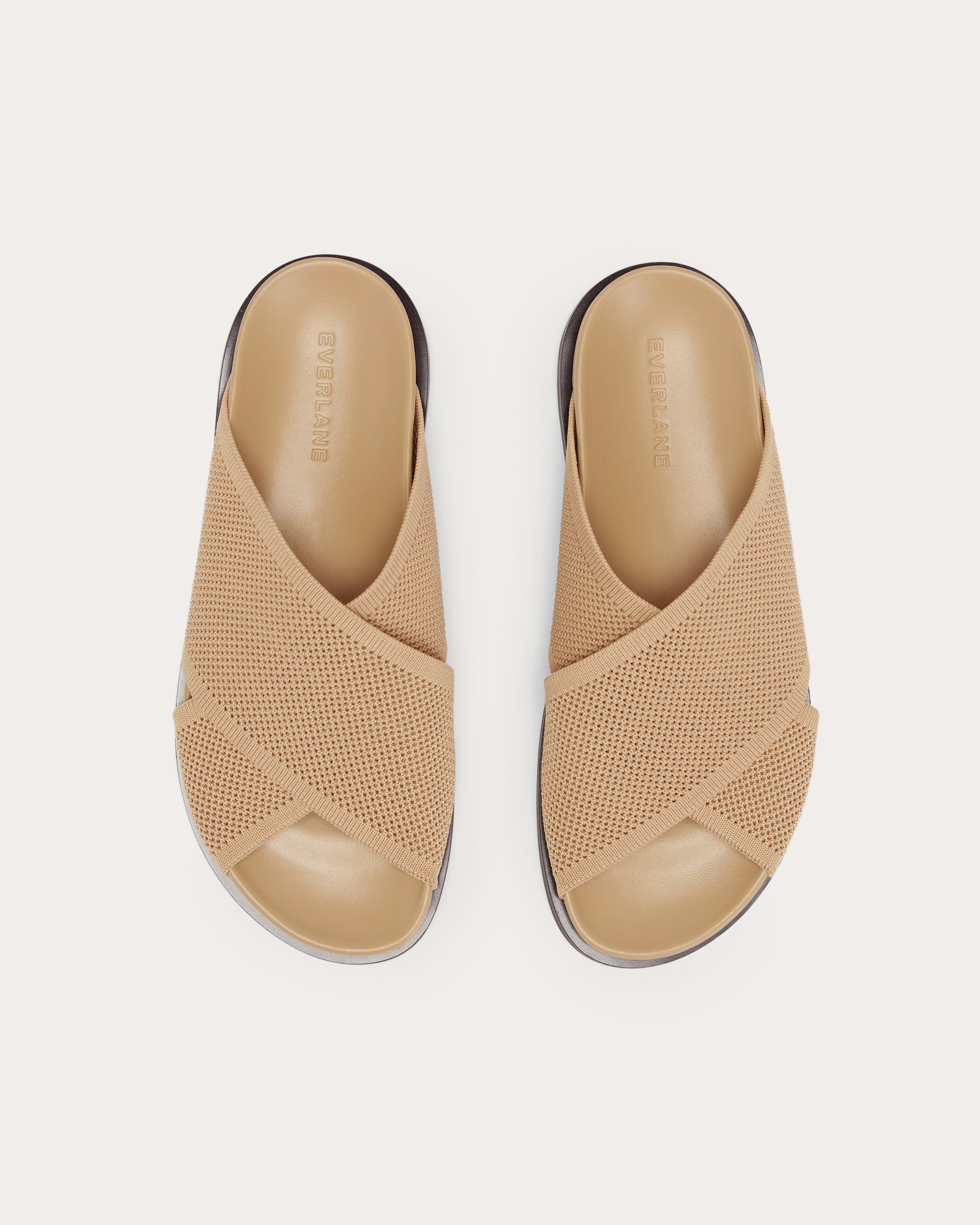 The ReKnit Form Crossover Sandal | Caramel – Everlane