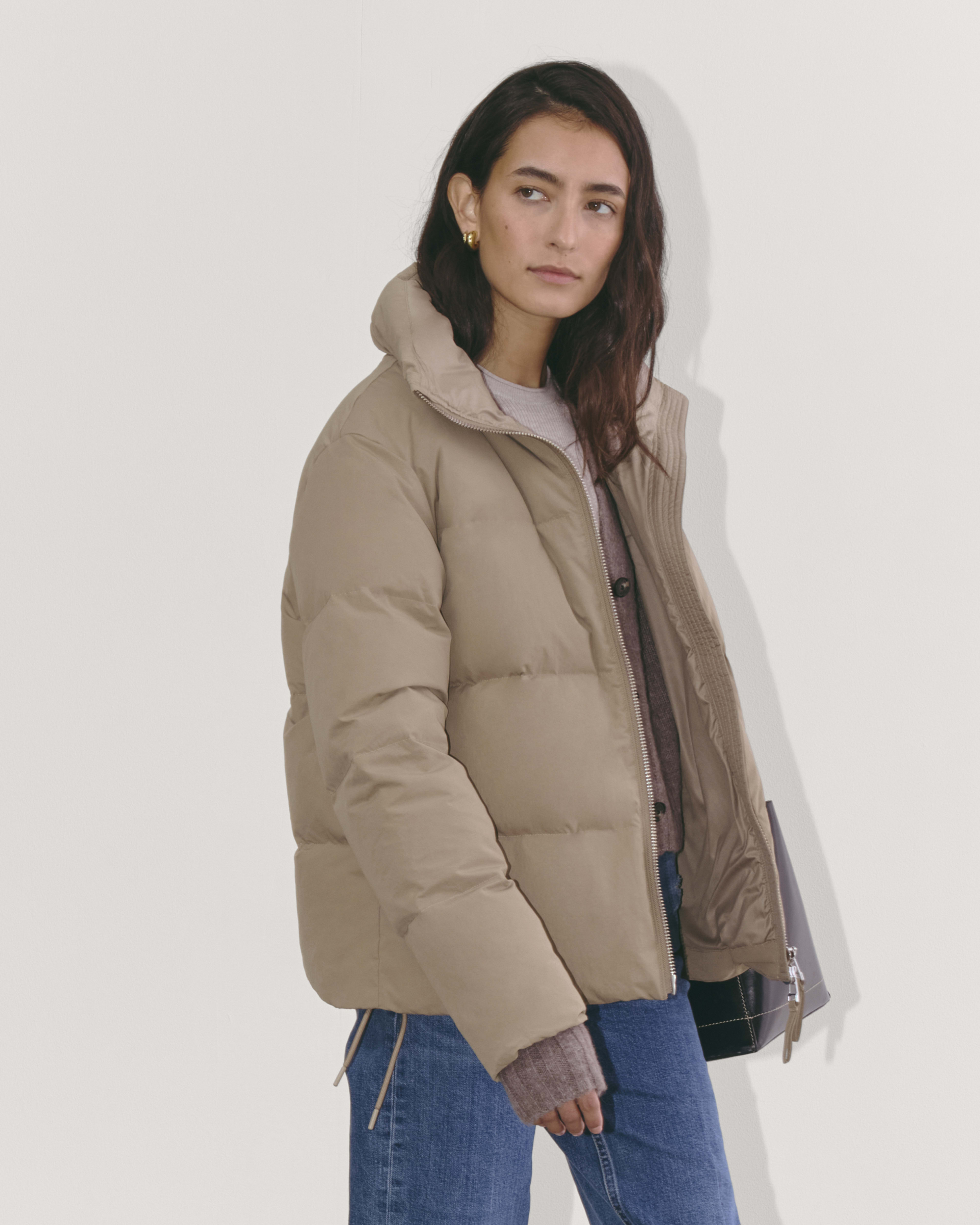 The Puffer Bomber | Taupe Grey – Everlane