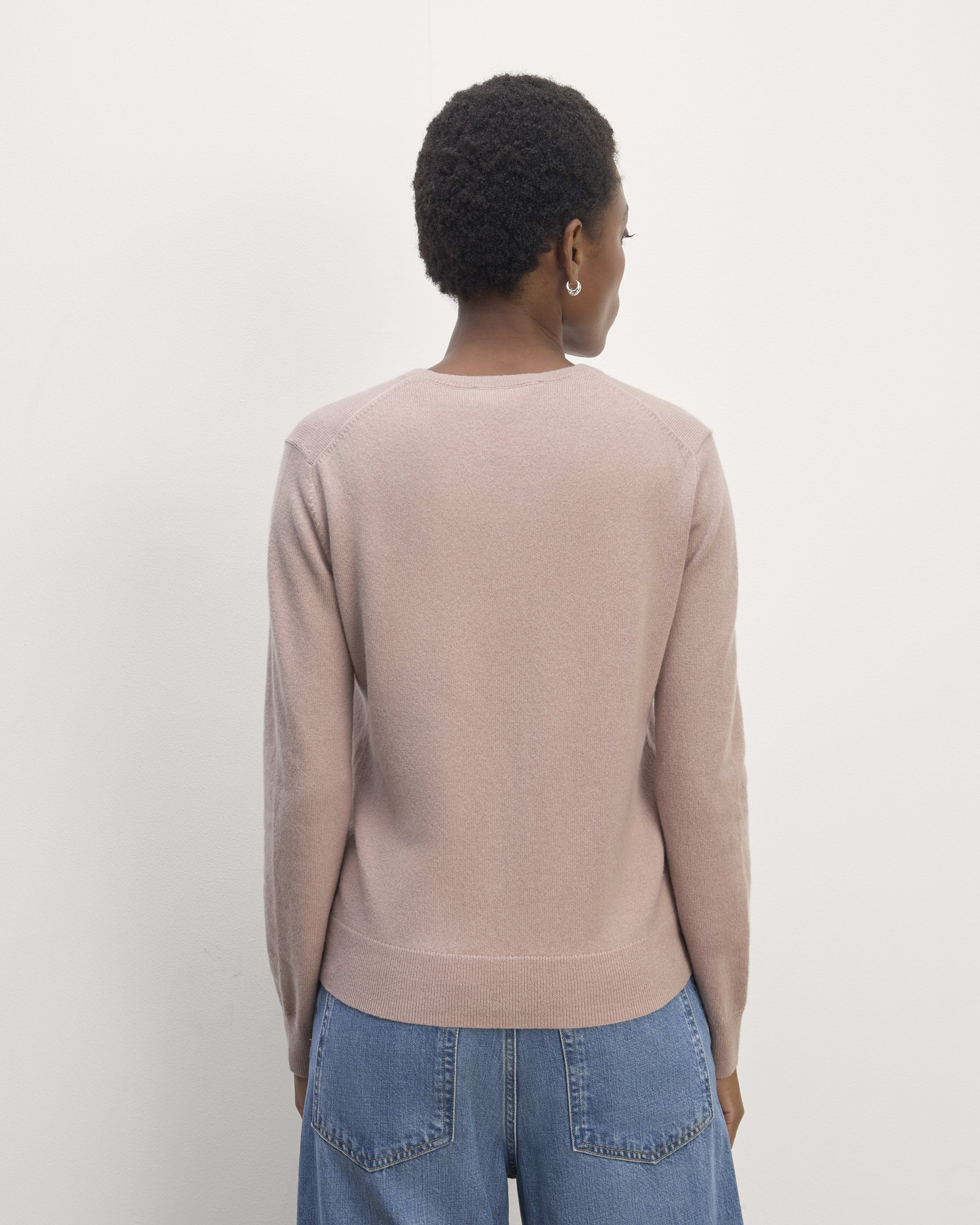 The Classic Cardigan in Cashmere Dusty Rose – Everlane