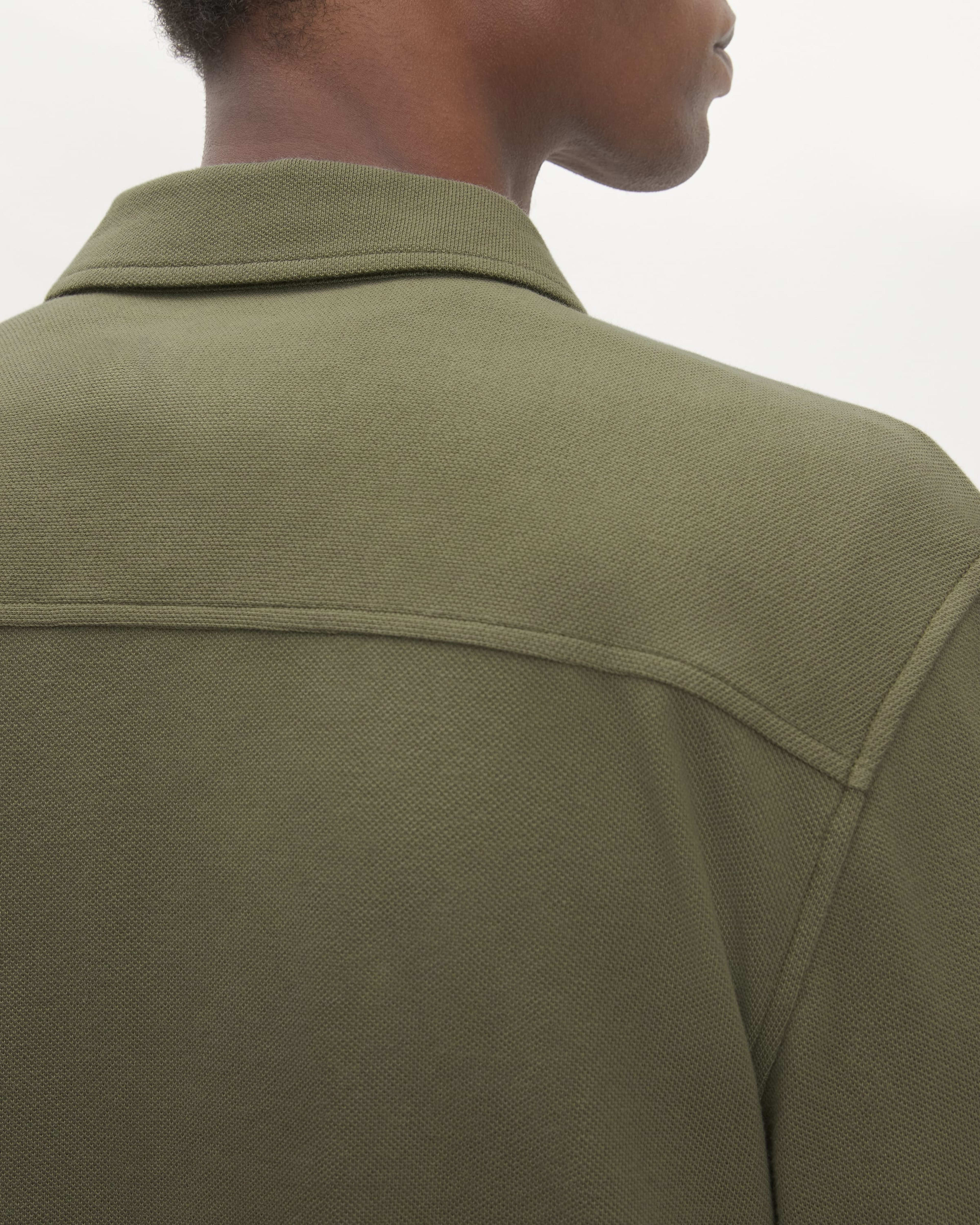 The Long-Sleeve Pique Shirt | Kalamata – Everlane