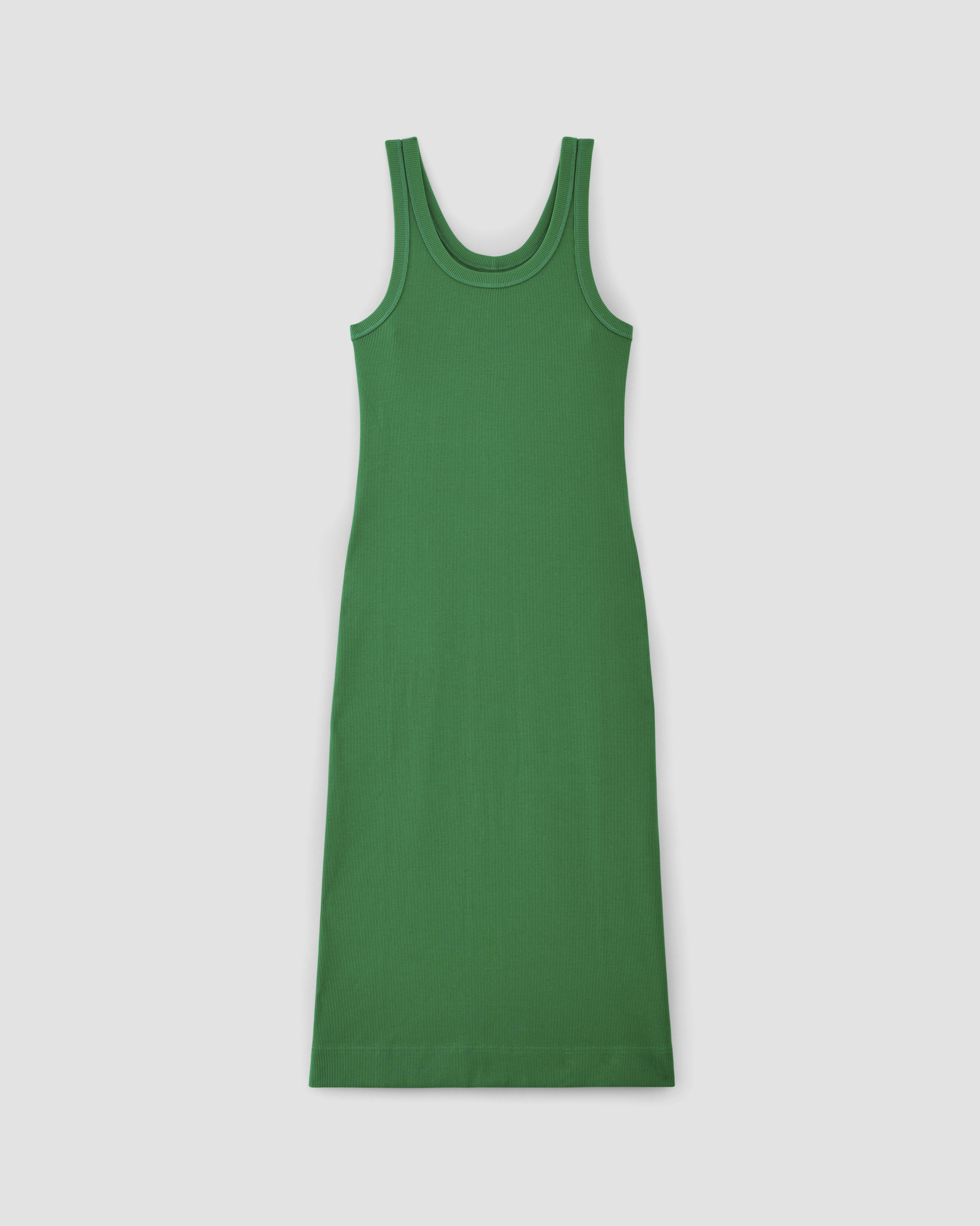 The ’90s Rib Dress | Grass Green – Everlane