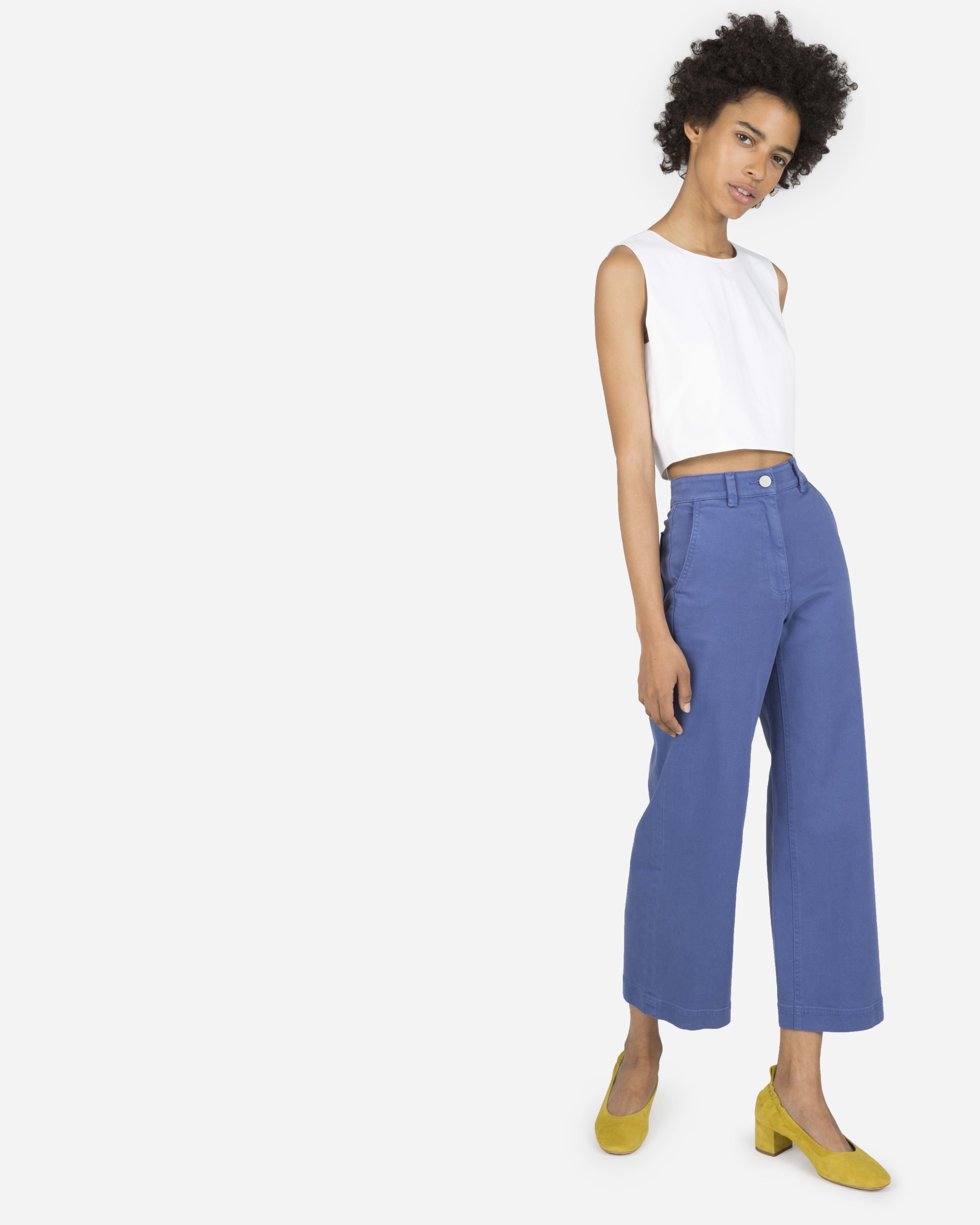 The Day Heel in Narrow Fit Citron Suede – Everlane