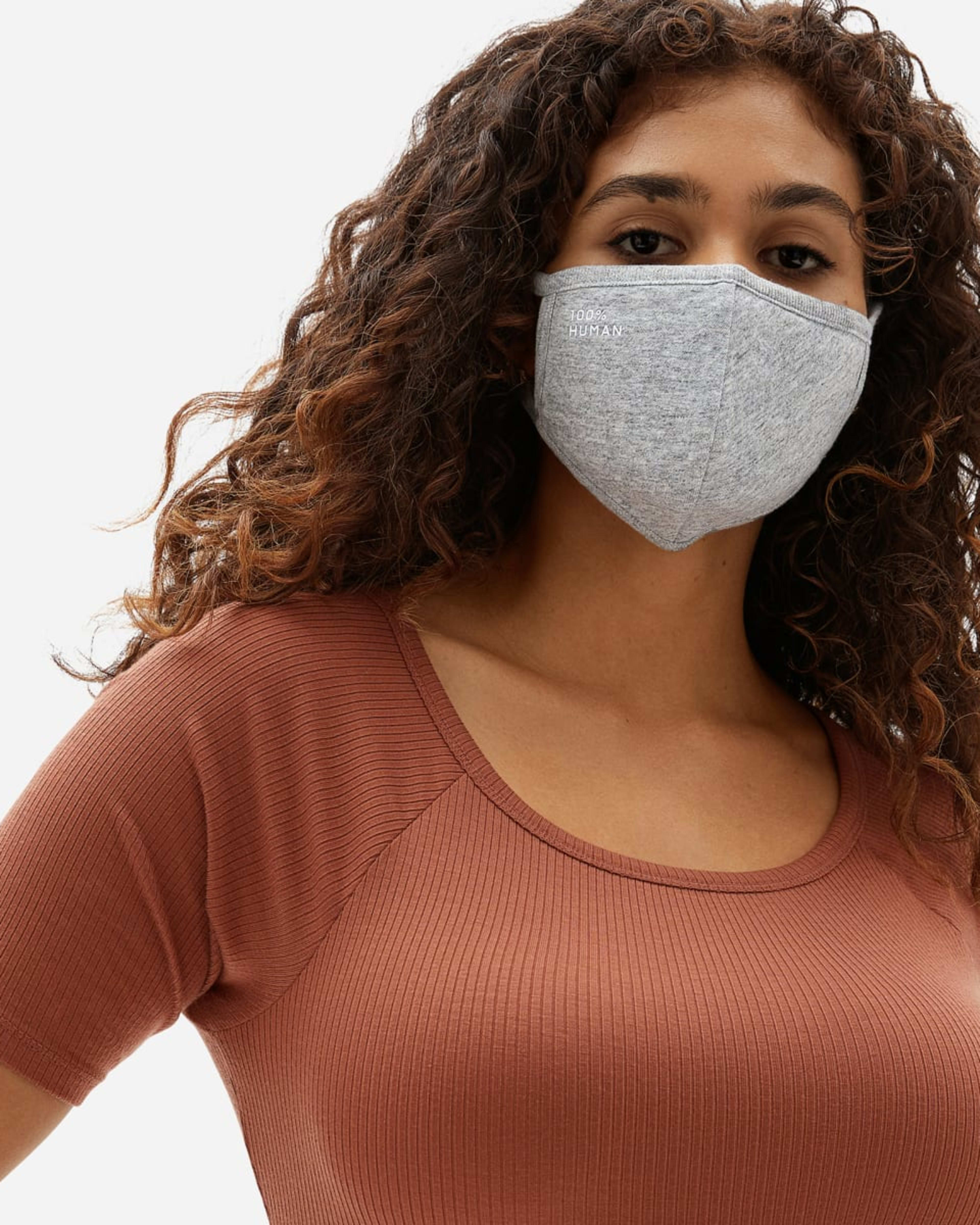 The 100% Human Face Mask 3-Pack Grey / Black – Everlane