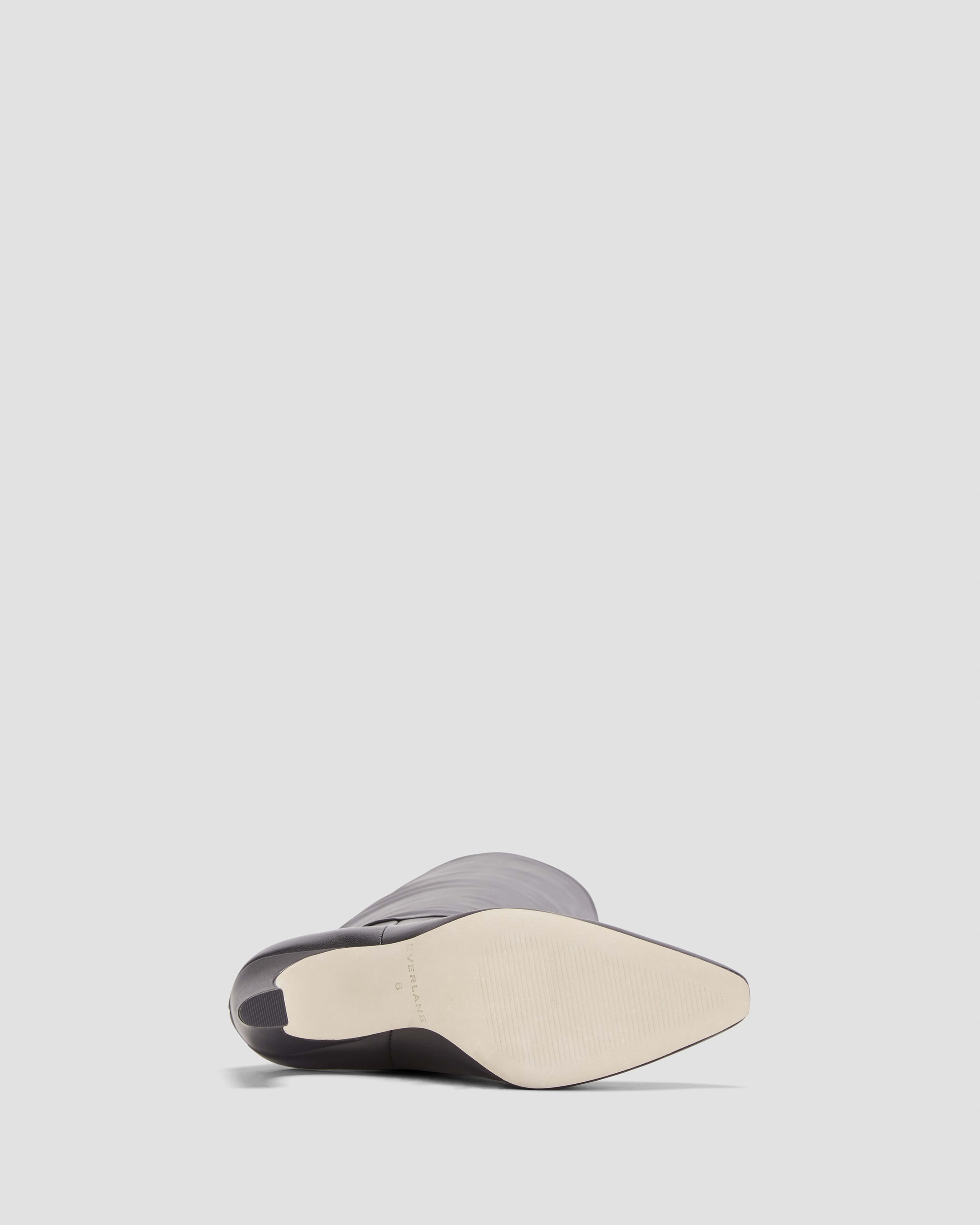 The Knee-High Banana Heel Boot Black – Everlane