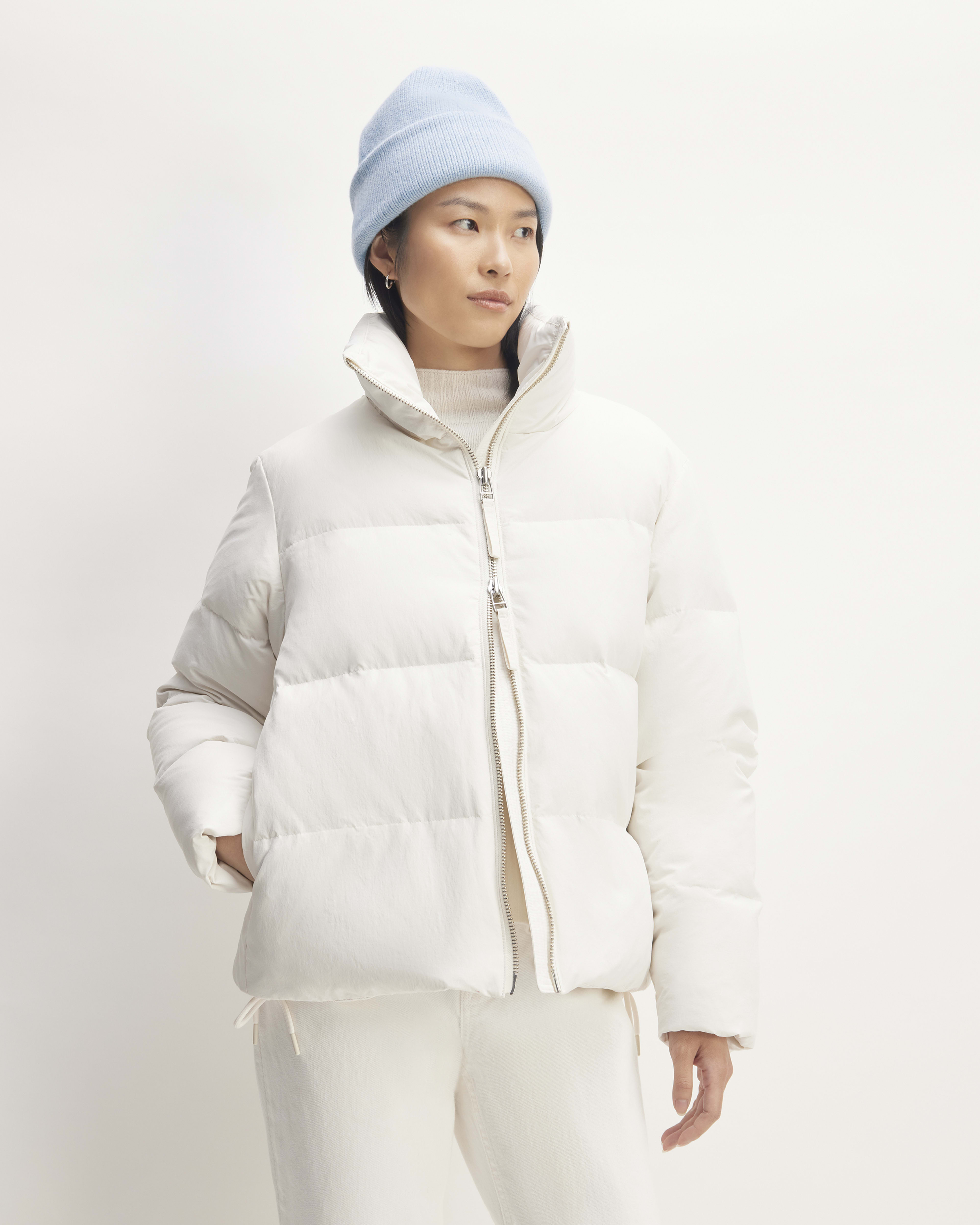 The Good Merino Wool Beanie Chambray Blue – Everlane