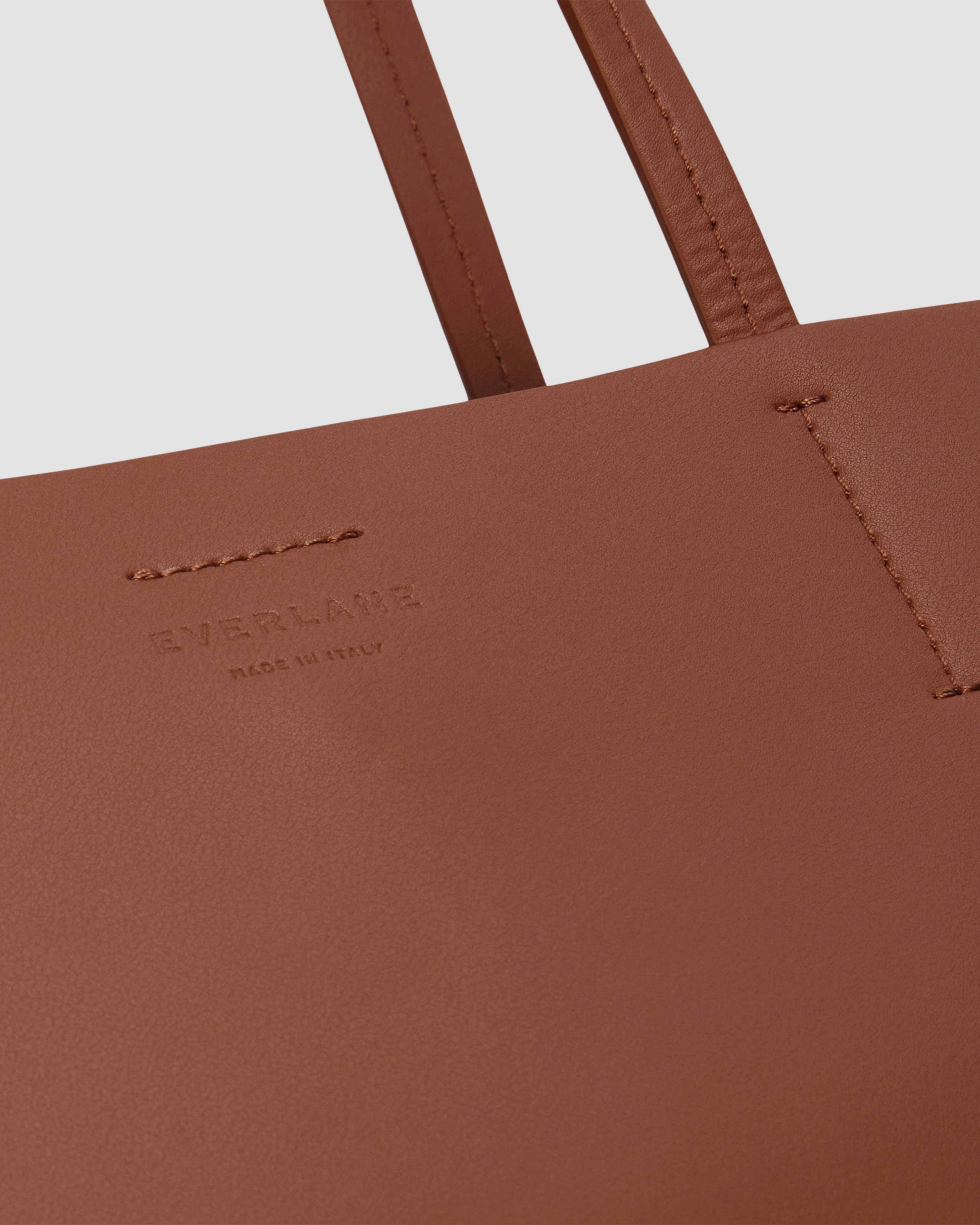 The Luxe Medium Italian Leather Tote | Cognac – Everlane