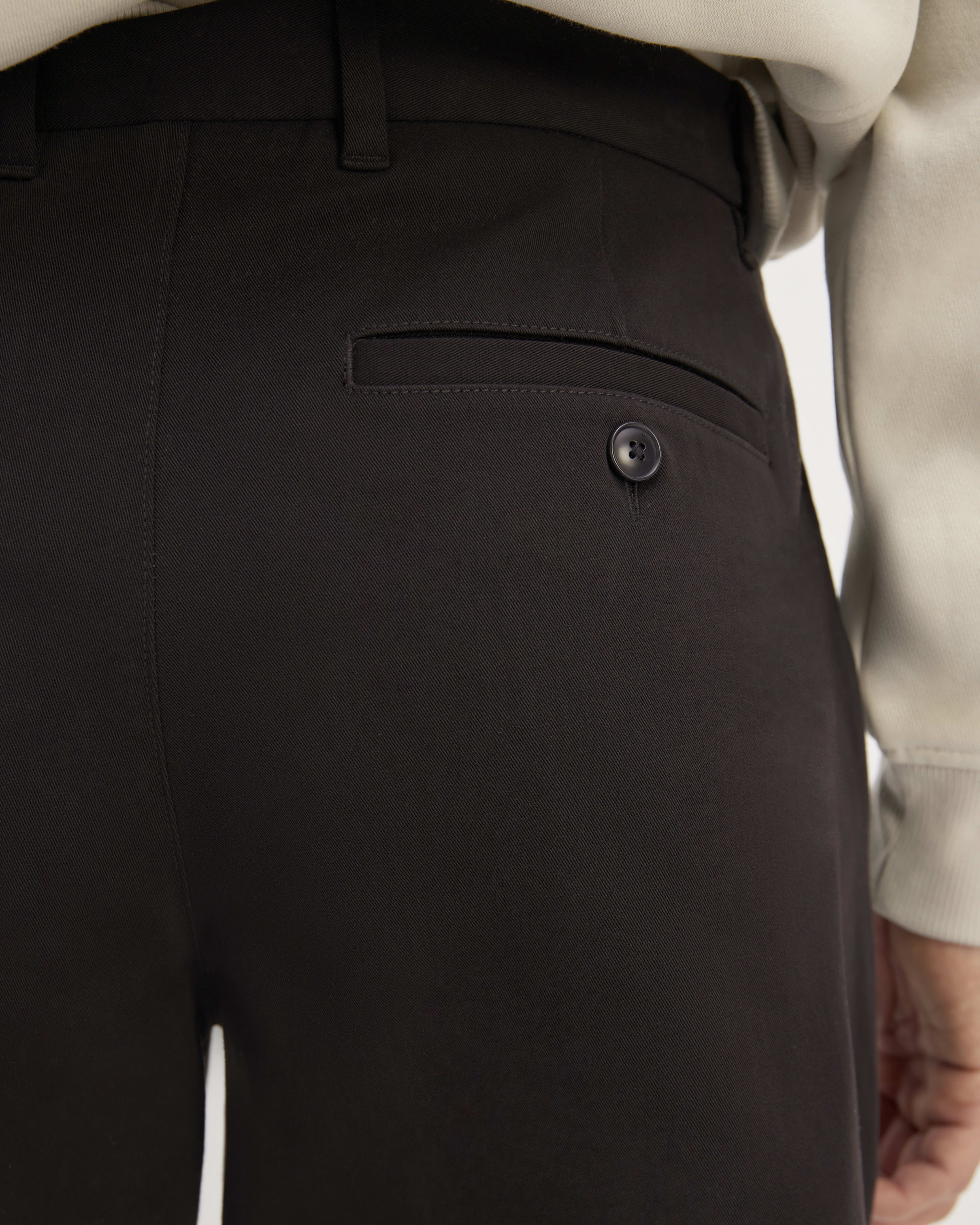 The Straight Fit Performance Chino | Uniform | Black | Straight – Everlane