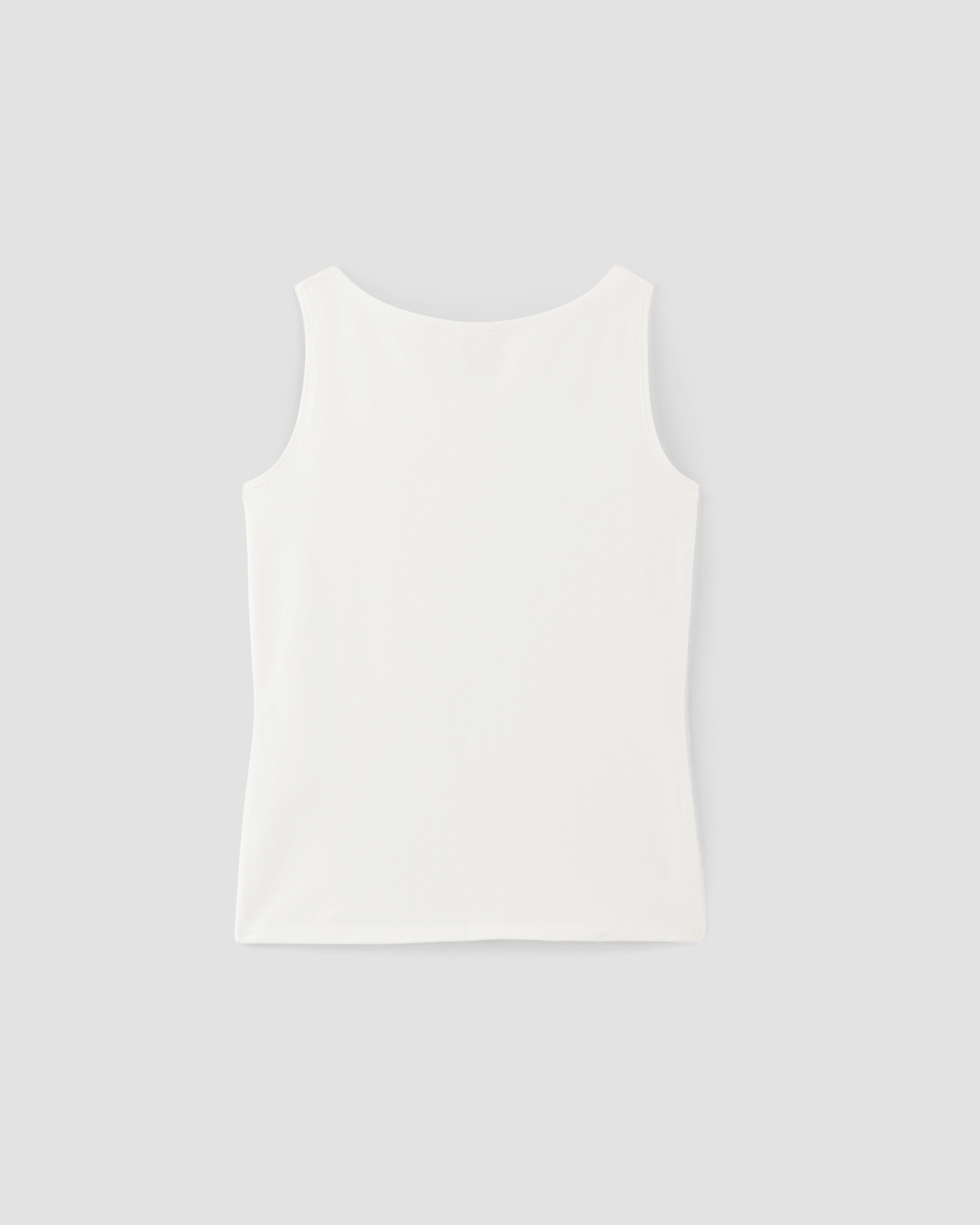 The Form Boatneck Tank White – Everlane