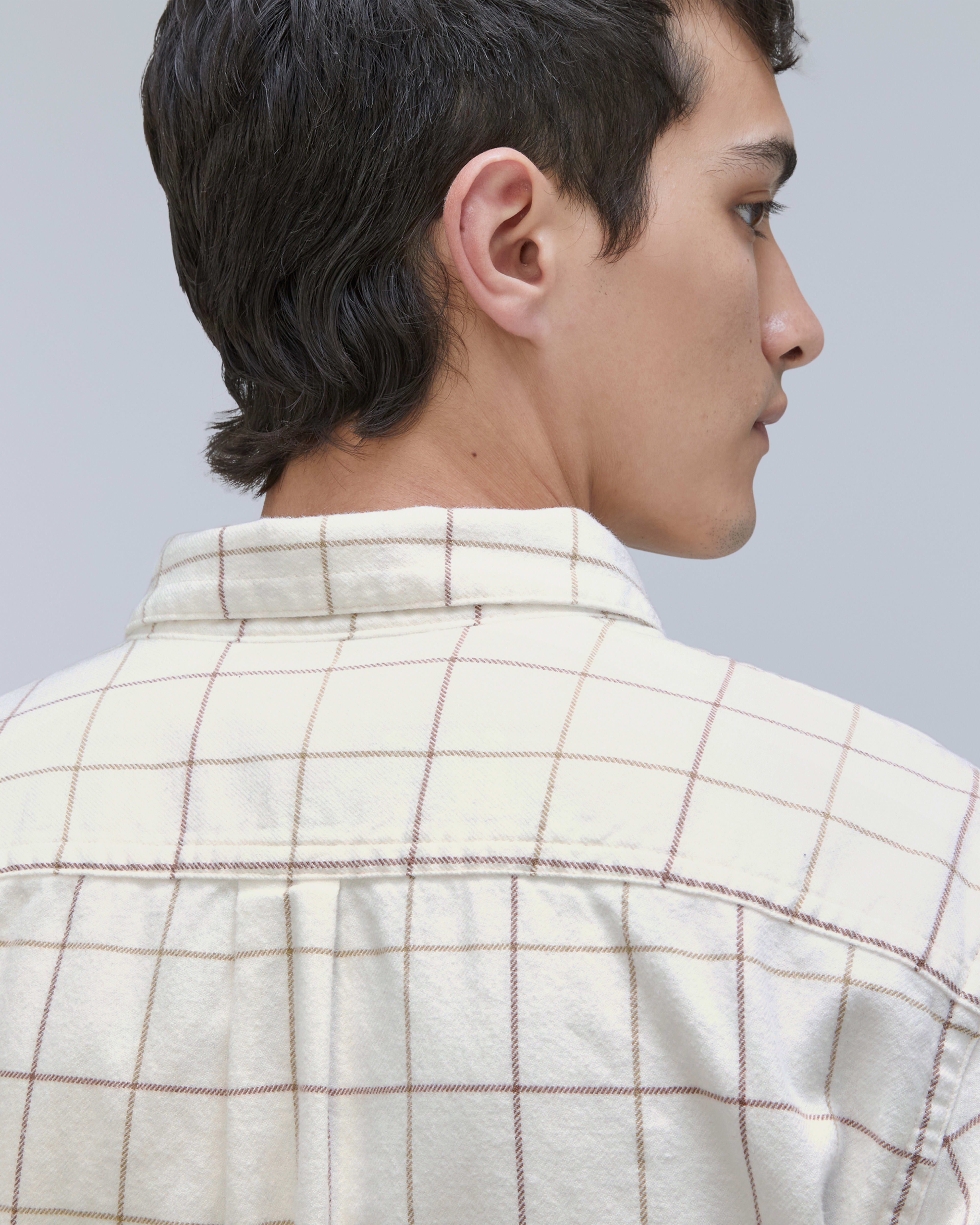 The Brushed Flannel Shirt Canvas Tan Plaid – Everlane