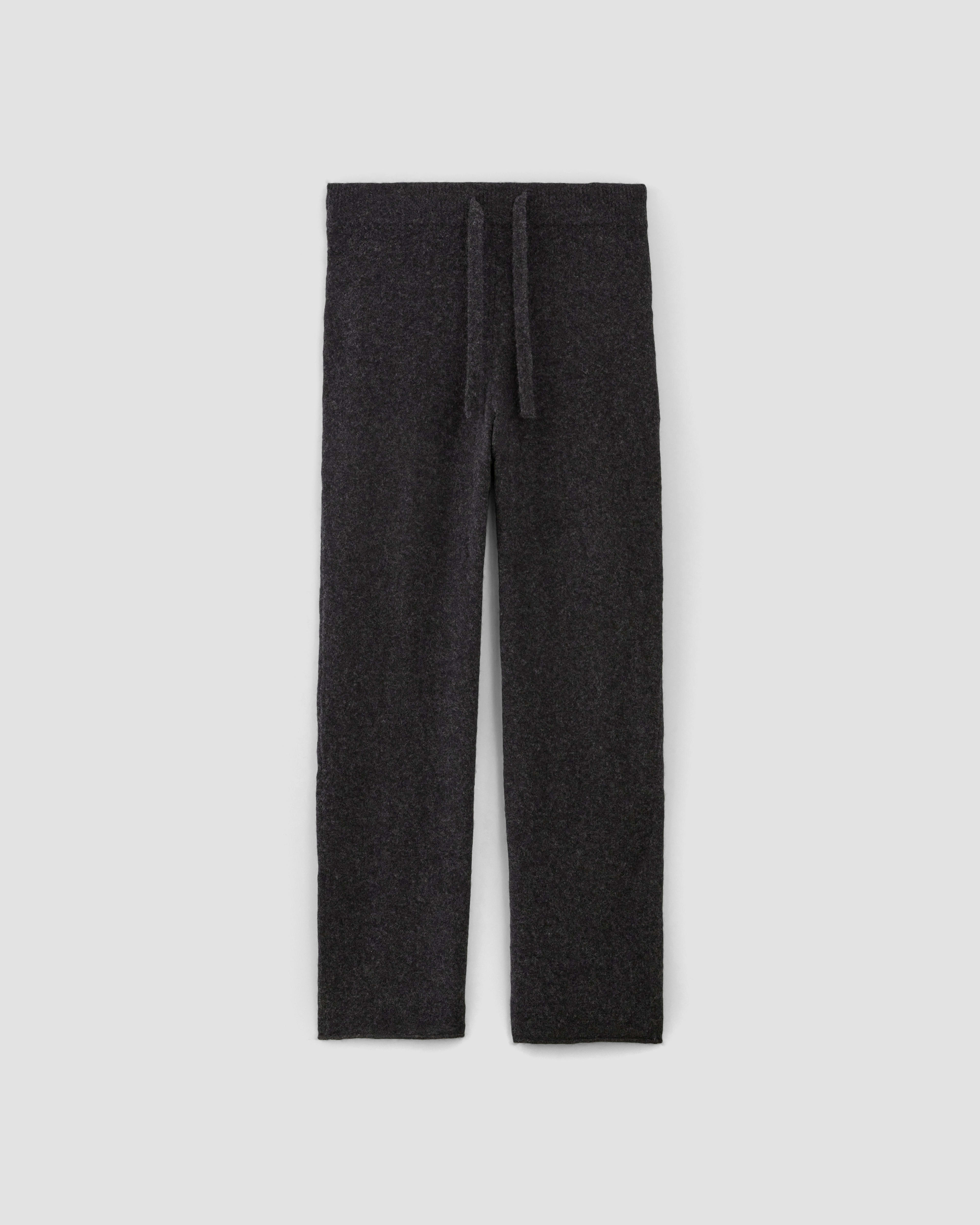 The Cozy-Stretch Straight-Leg Sweatpant Charcoal – Everlane
