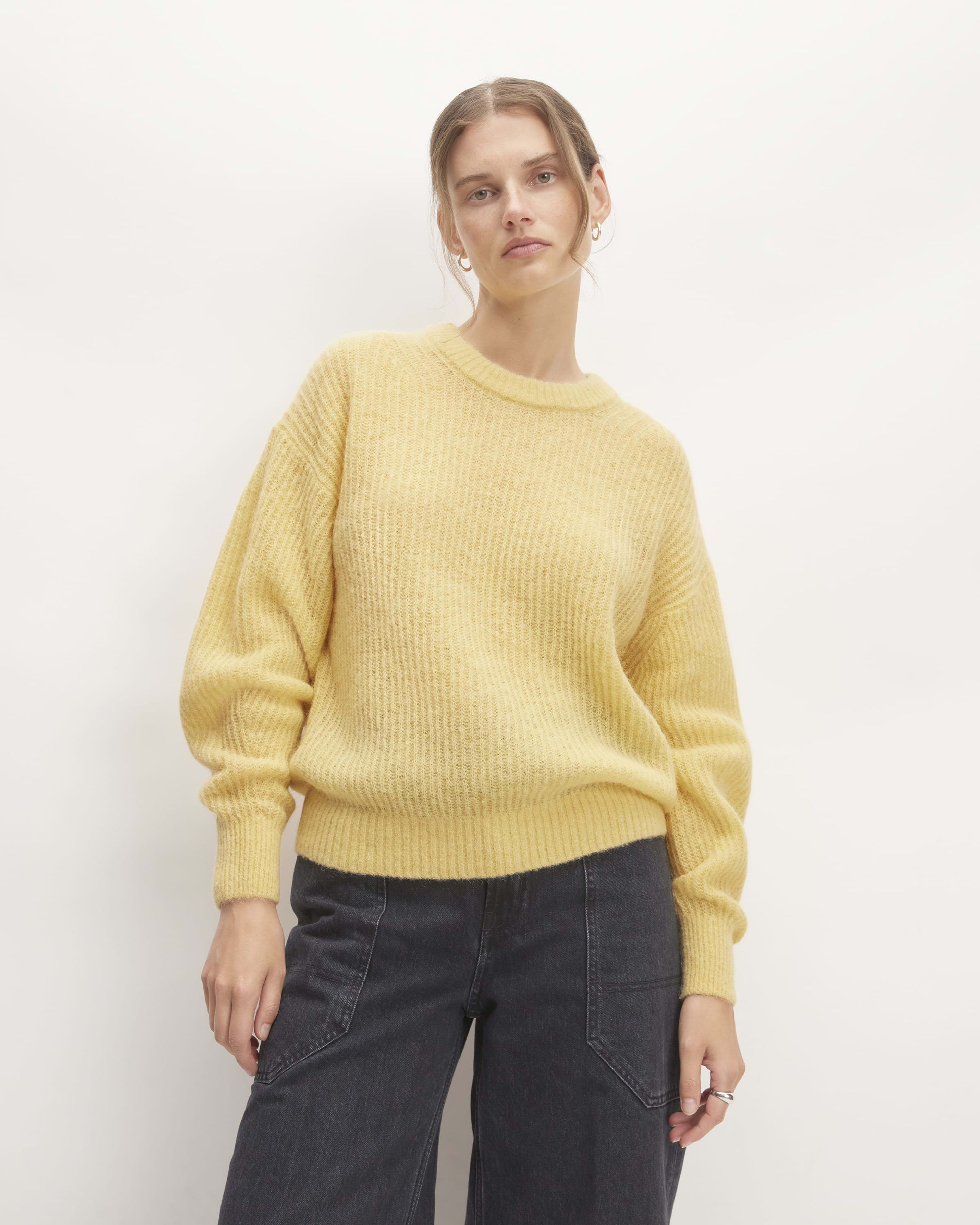 The Cocoon Crew In Alpaca Raffia – Everlane