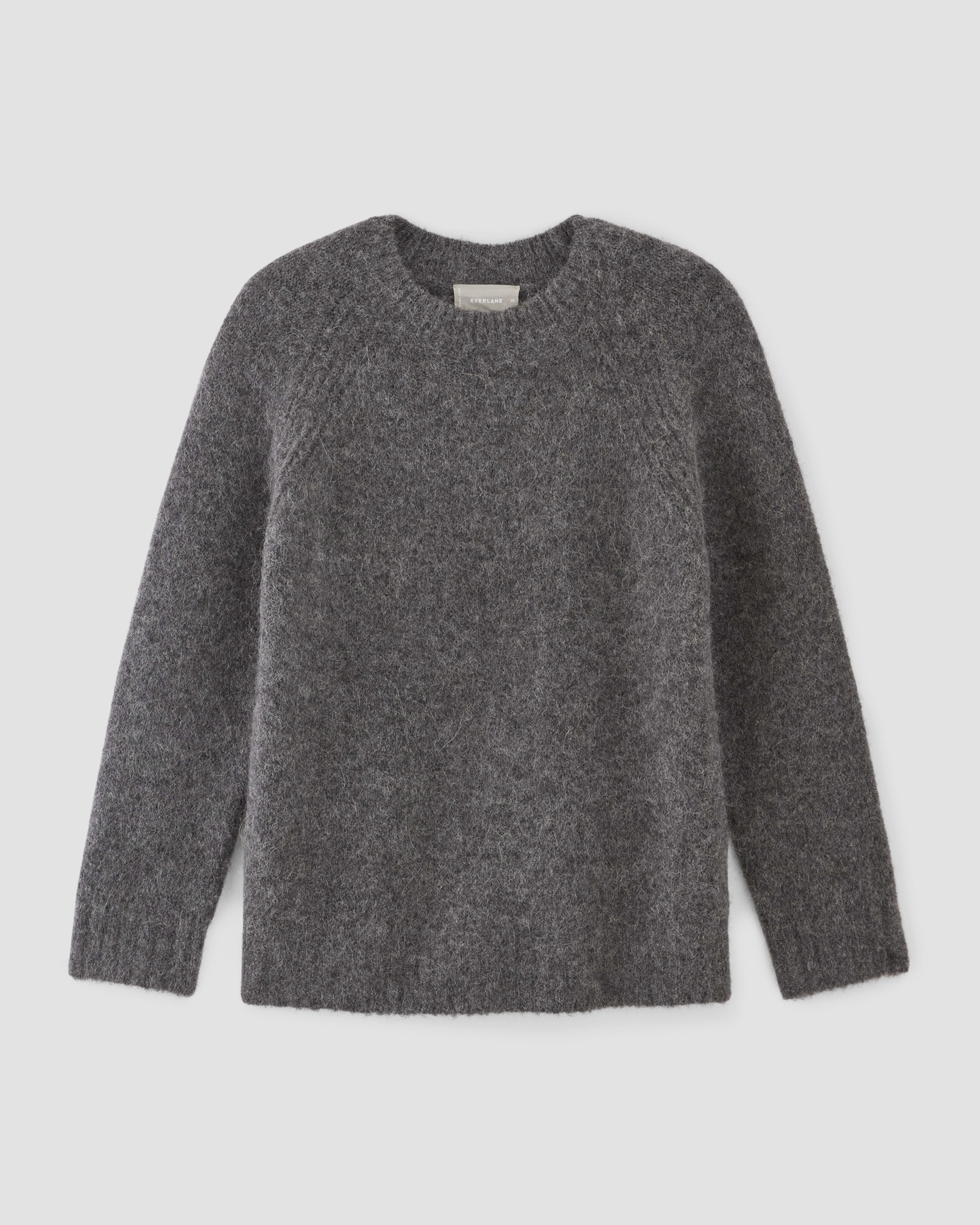 The SuperFuzz Alpaca Crew | Dark Charcoal – Everlane